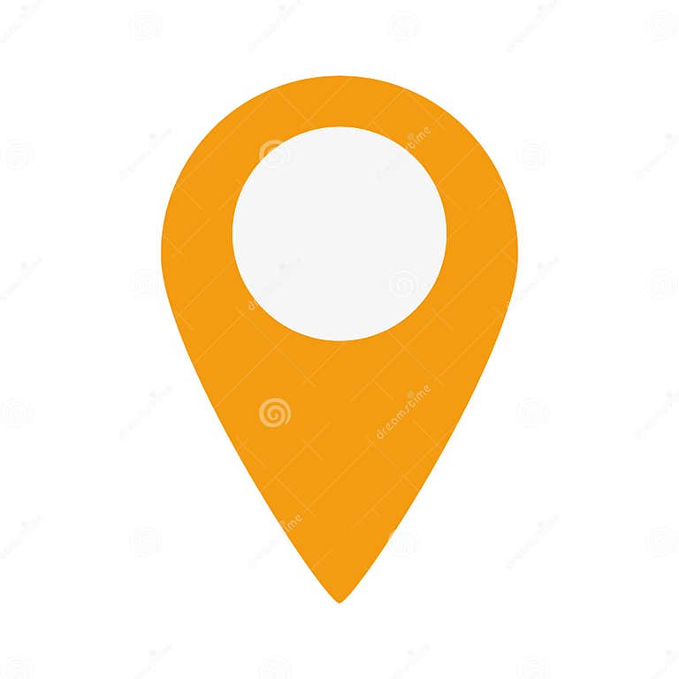 Icono Del Marcador Del Mapa Stock de ilustración - Ilustración de ...