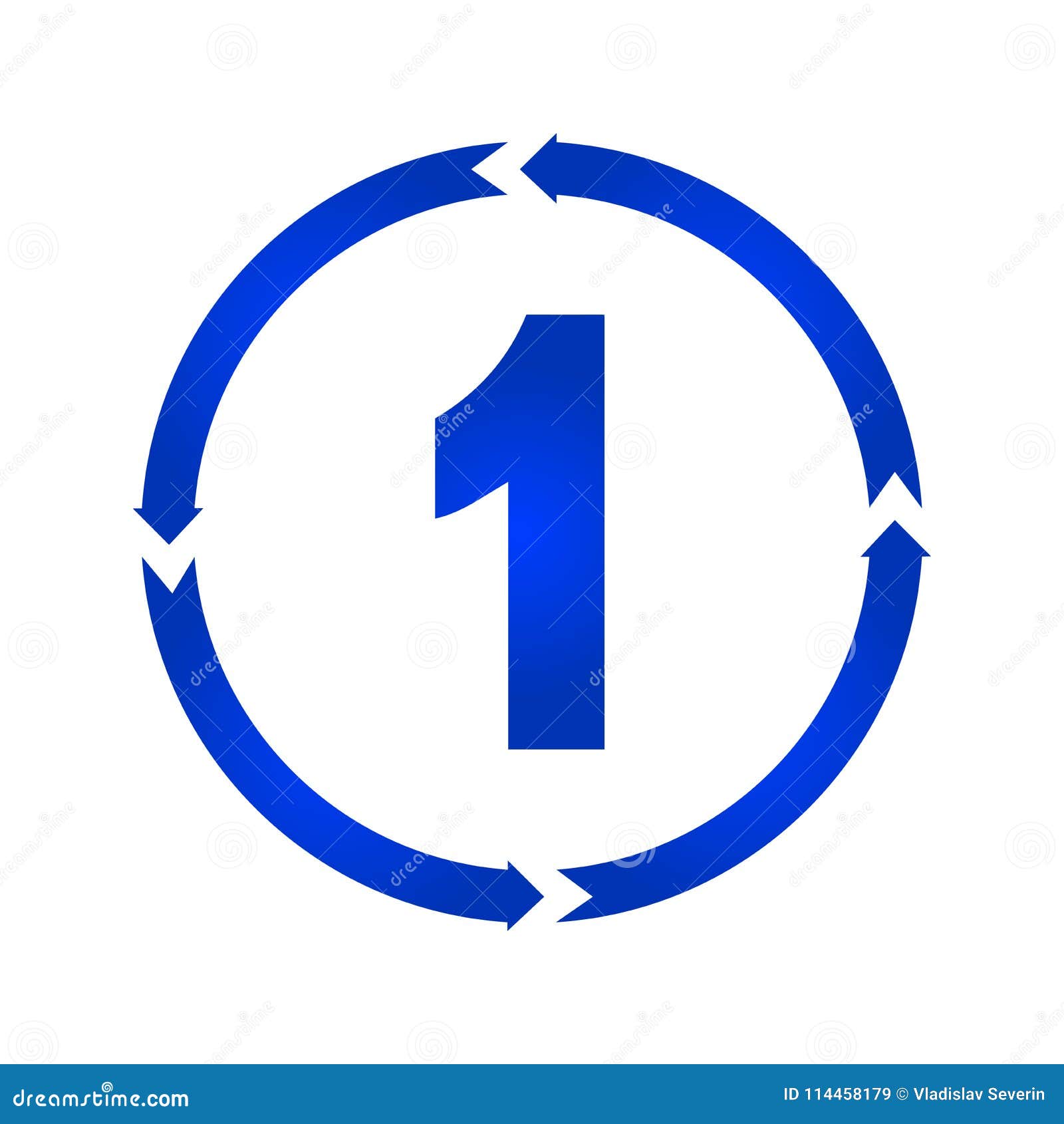 Icono del número 1 stock de ilustración. Ilustración de calculadora ...