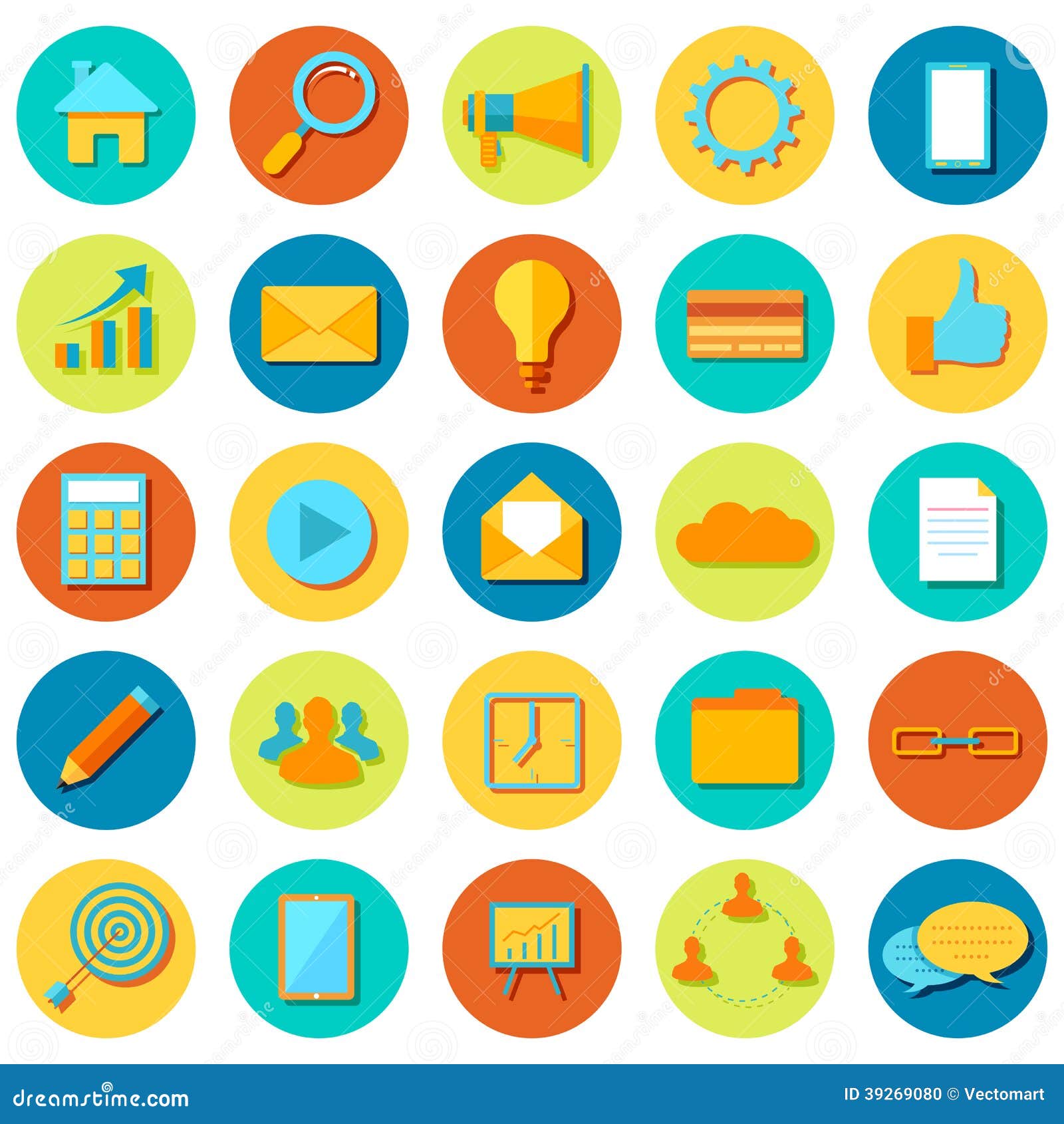 Icono del negocio ilustración del vector. Ilustración de comercio ...