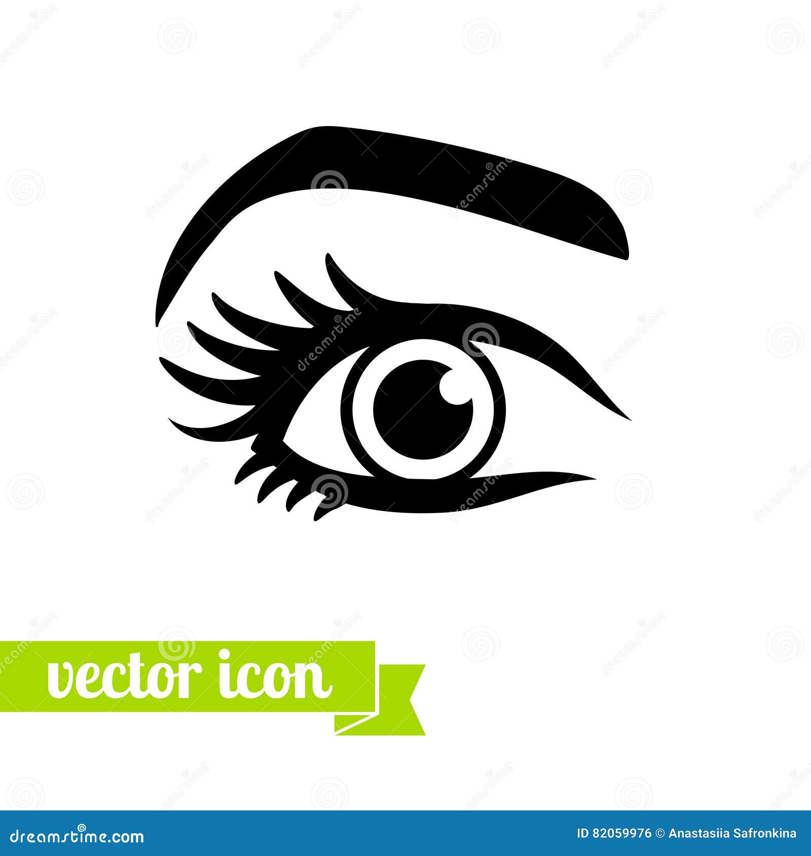 Icono 14 del ojo stock de ilustración. Ilustración de medicina - 82059976