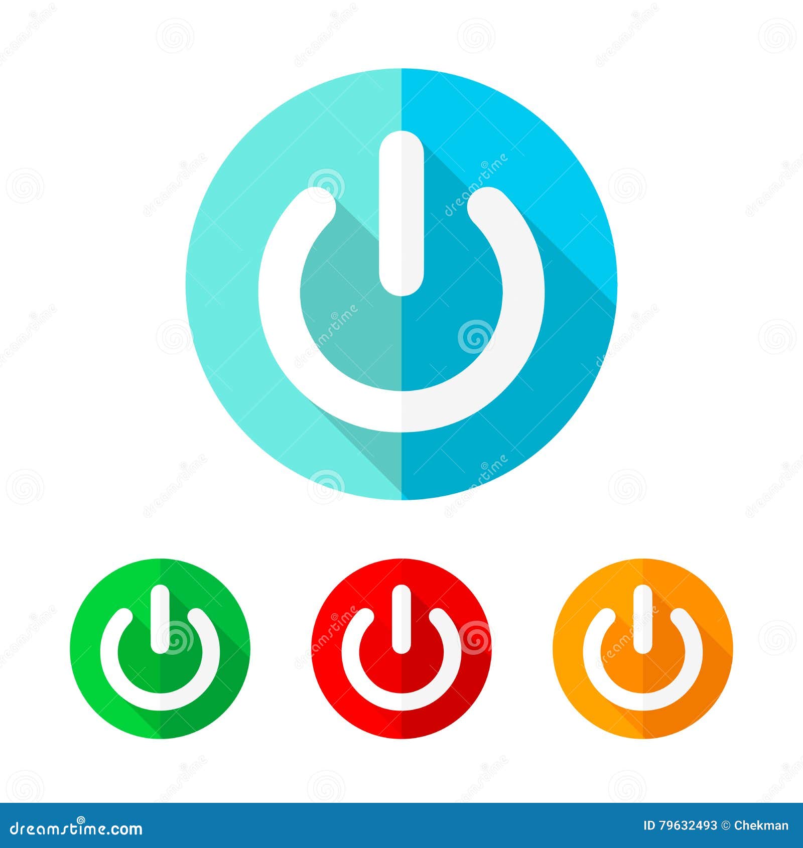 Icono Del Poder Ilustración Del Vector Stock de ilustración ...