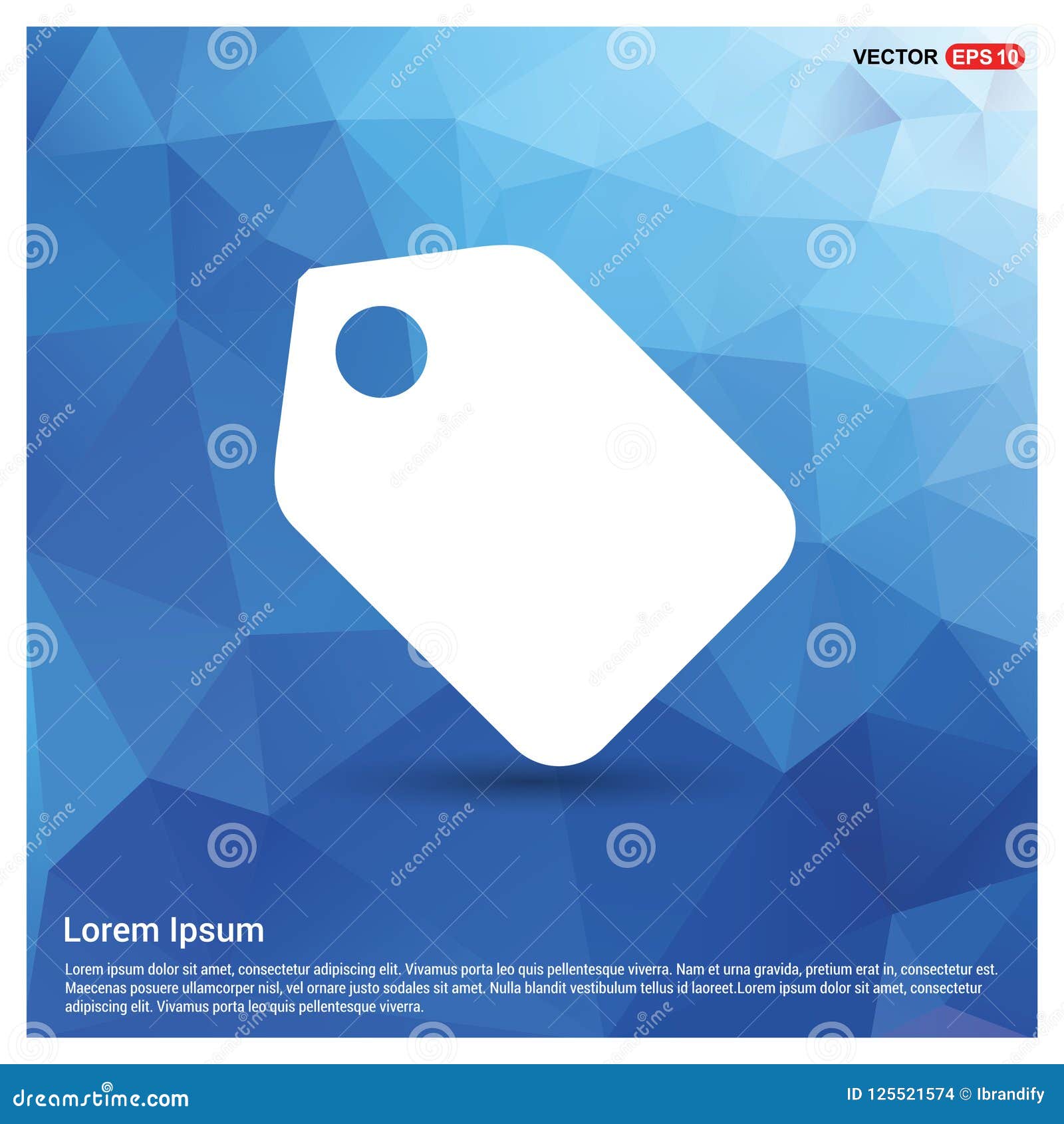 Icono del precio ilustración del vector. Ilustración de blanco - 125521574