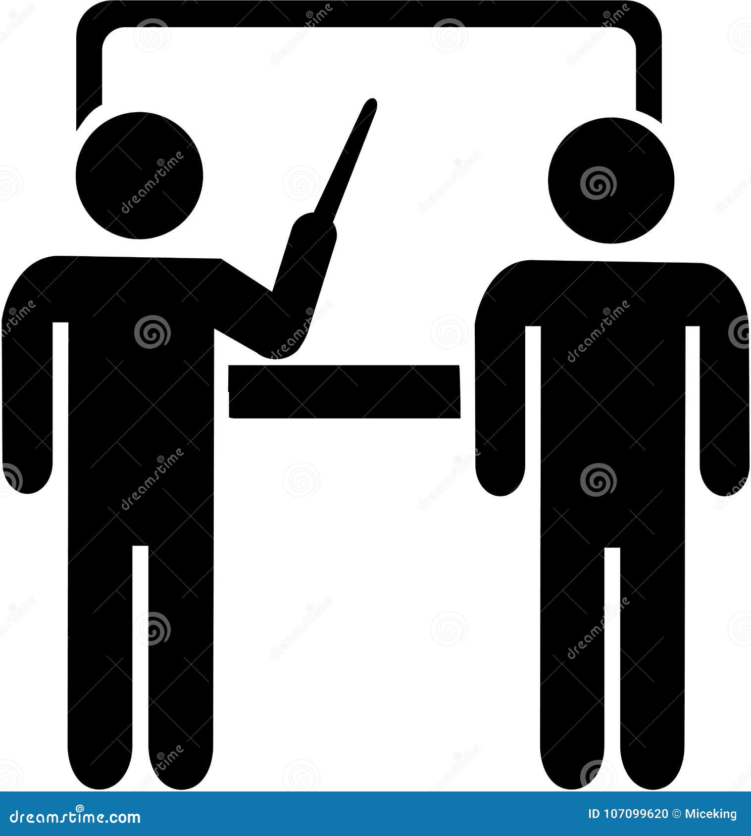 Icono Del Profesor Del Instructor Ilustración del Vector - Ilustración ...