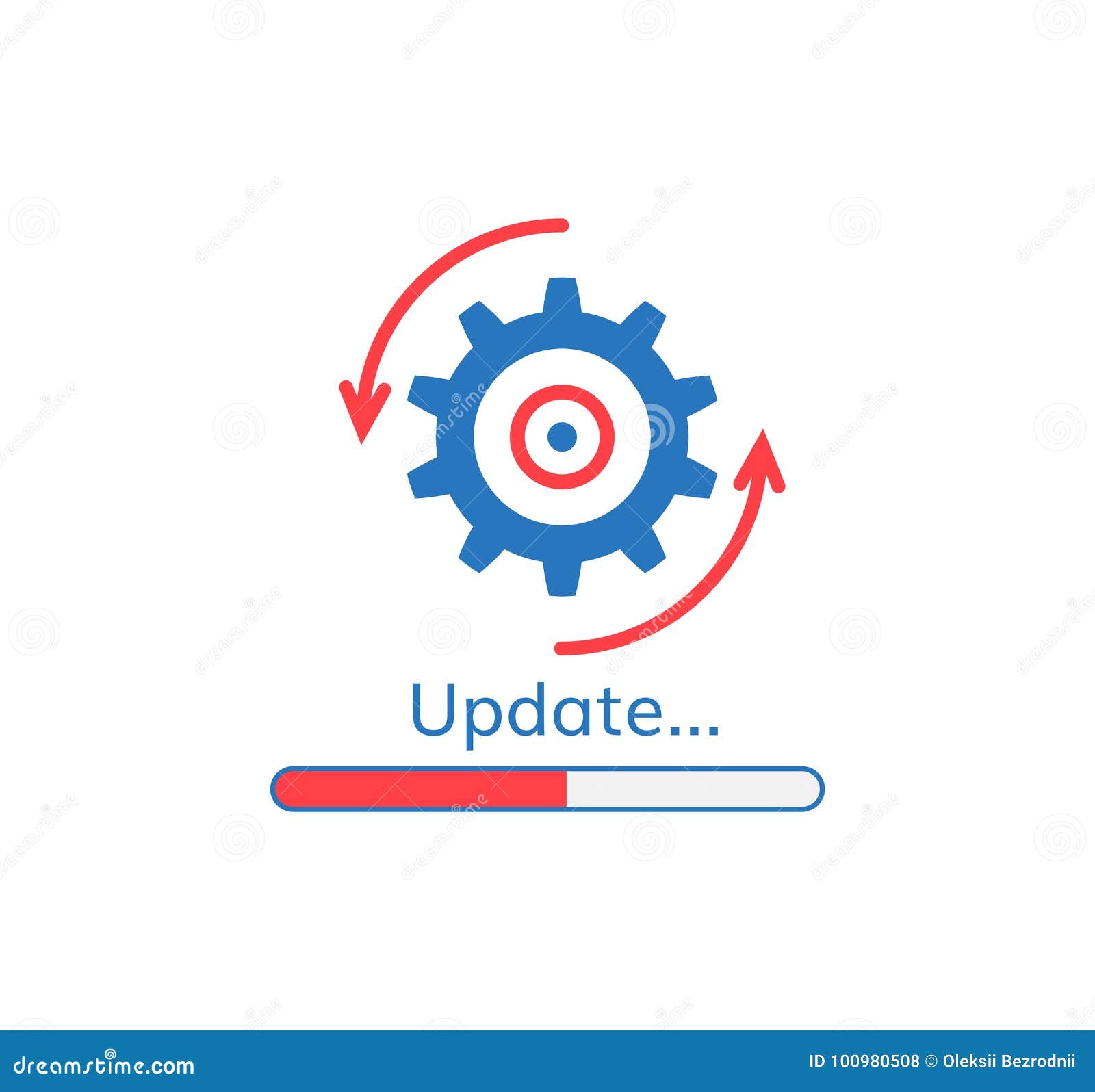 Icono De Progreso Progress Button Cut Out Stock Images & Pictures