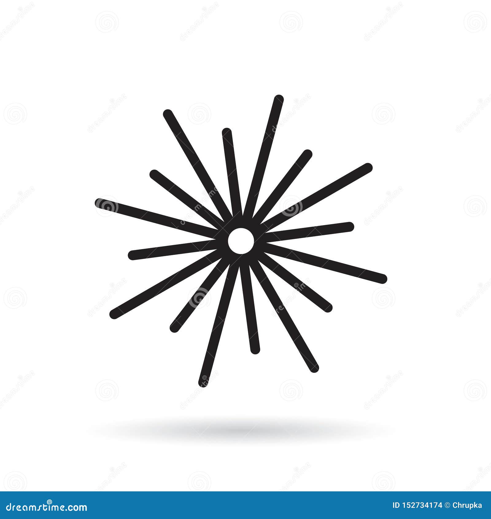 Icono del rayo del laser ilustración del vector. Ilustración de equipo ...