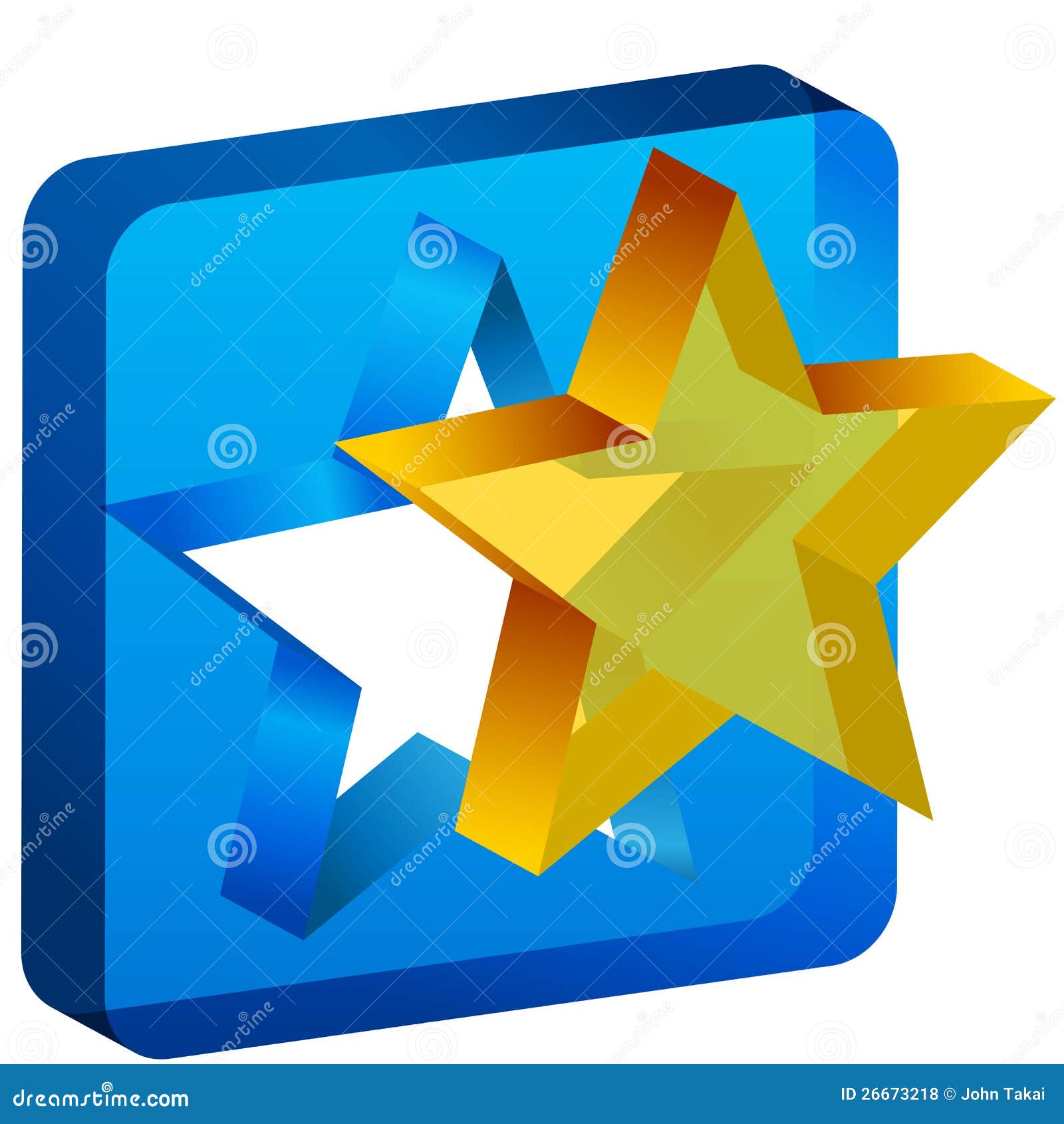 Icono Del Recorte Del Molde De La Estrella Ilustración del Vector ...