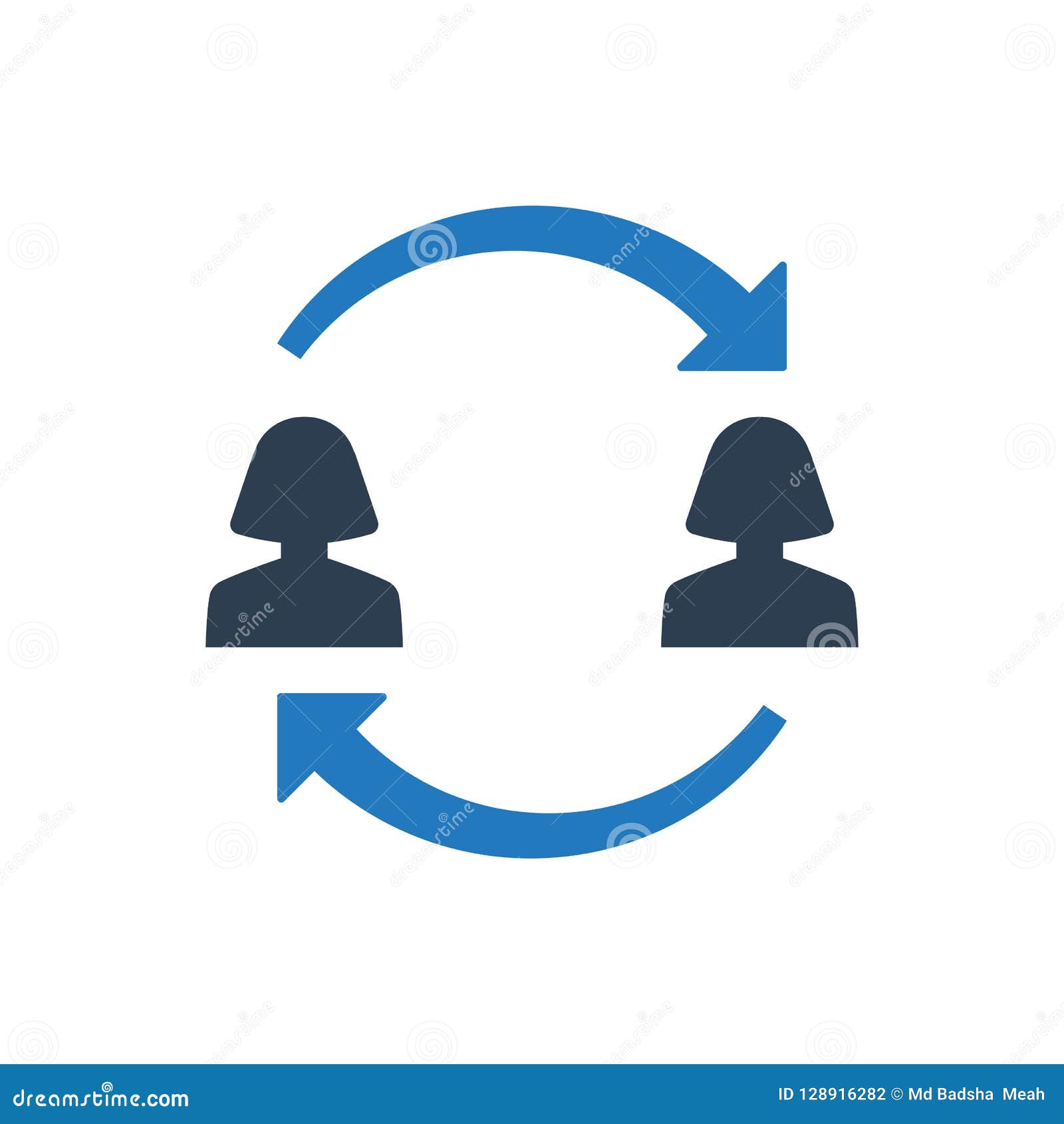 Icono Del Reemplazo Del Empleado Ilustración del Vector - Ilustración ...