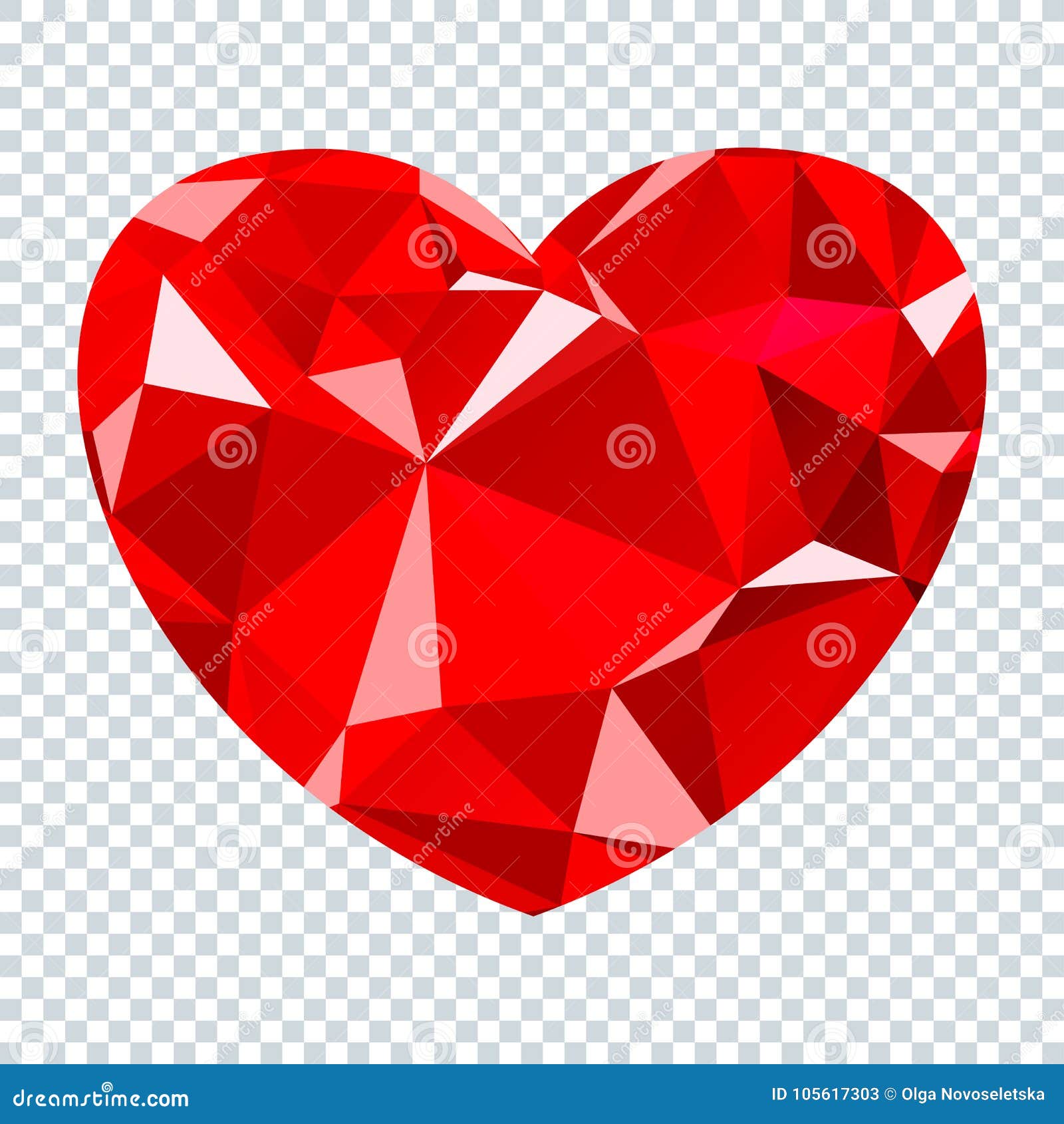 Icono del rubí del corazón ilustración del vector. Ilustración de feliz ...
