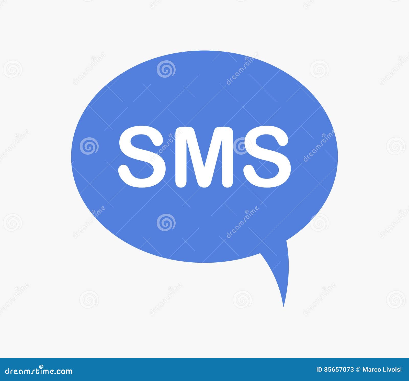 Icono del SMS ilustrado stock de ilustración. Ilustración de prima ...