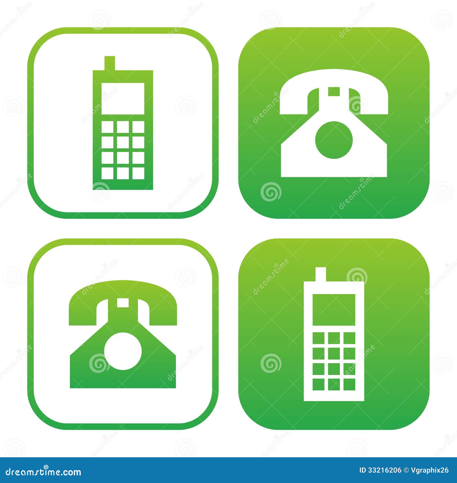 Icono Del Teléfono Imagen de archivo libre de regalías - Imagen: 33216206