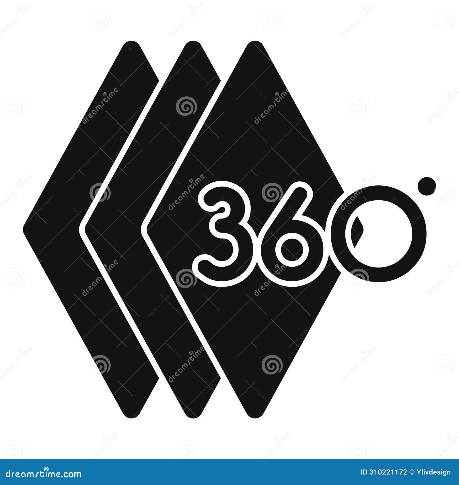 Icono Del Tour Virtual Vector Simple. Control Del Arte Digital ...