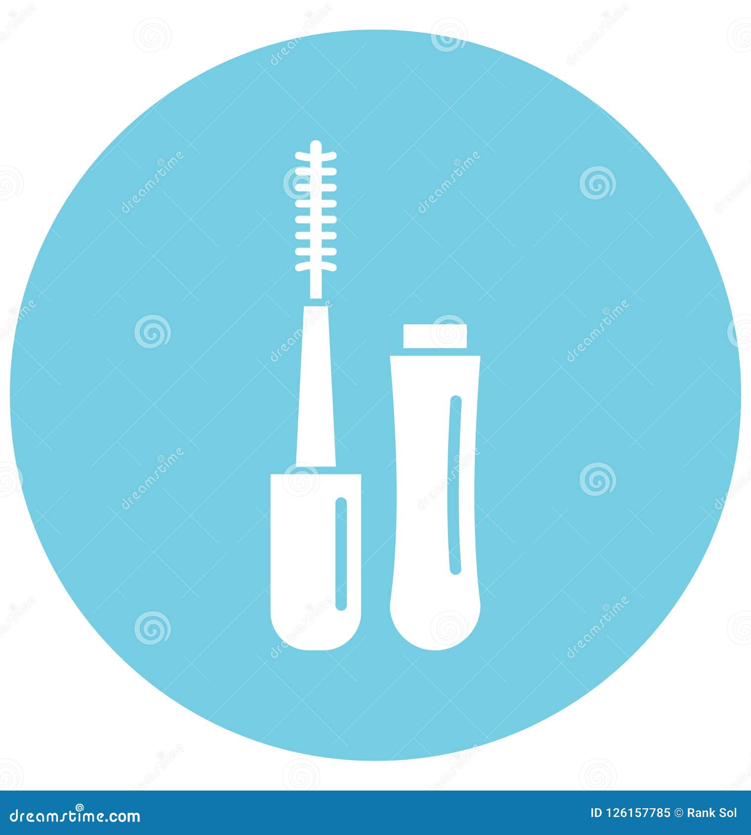 Icono Del Vector Del Aislante Del Rimel Editable Ilustración del Vector ...