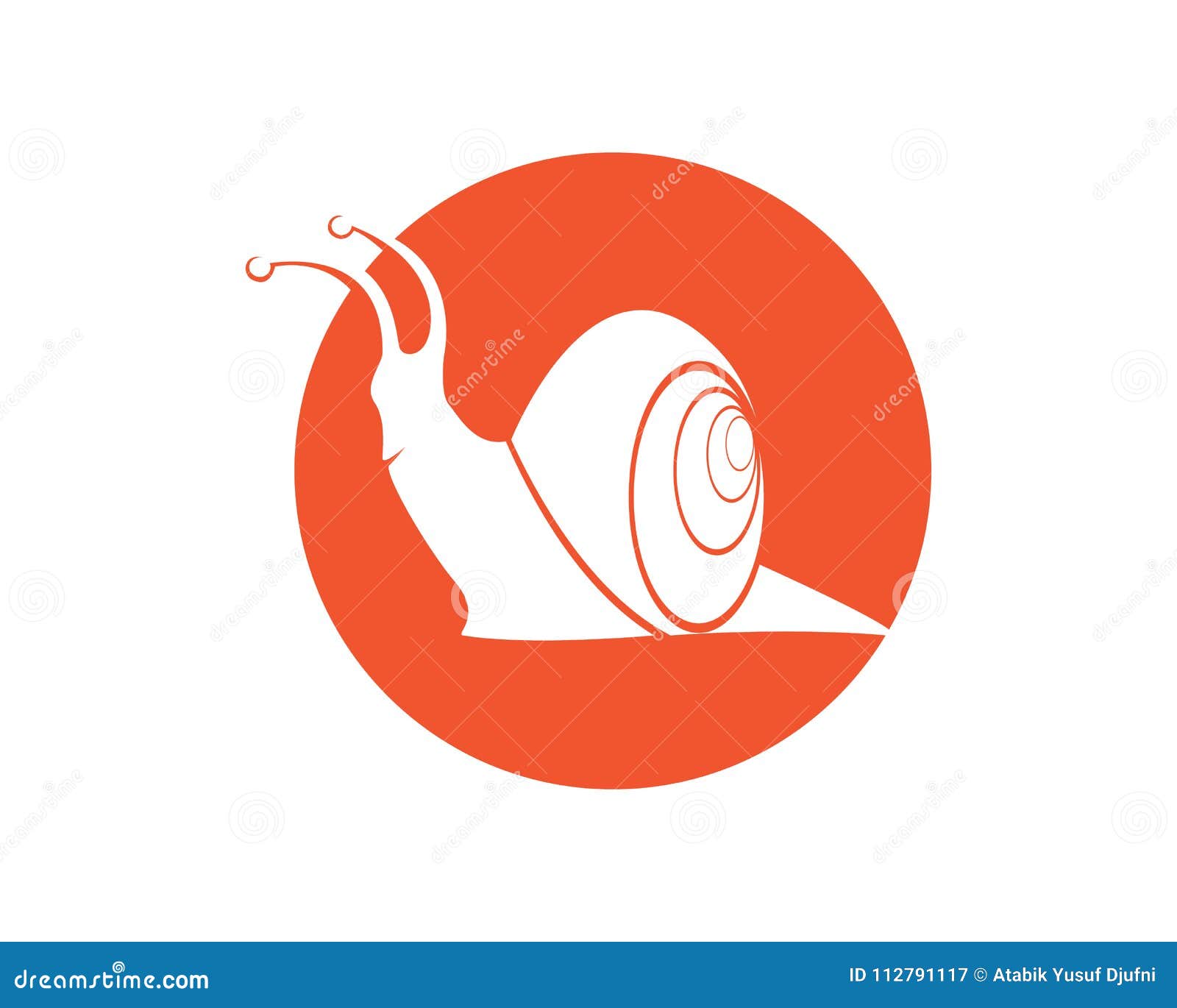 Icono Del Vector Del Caracol Ilustración del Vector - Ilustración de ...