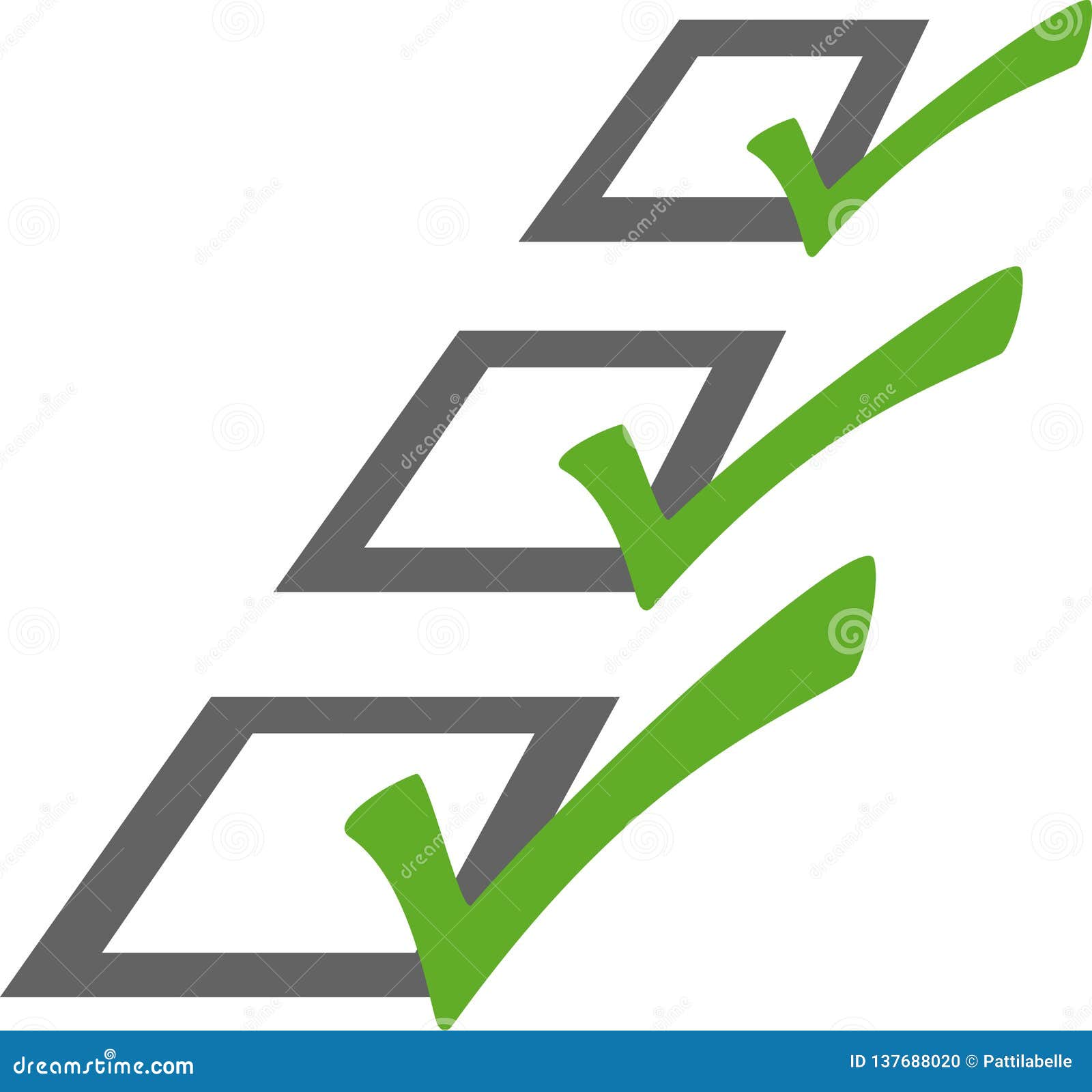 Icono Del Vector Del Checkbox Ilustración del Vector - Ilustración de ...