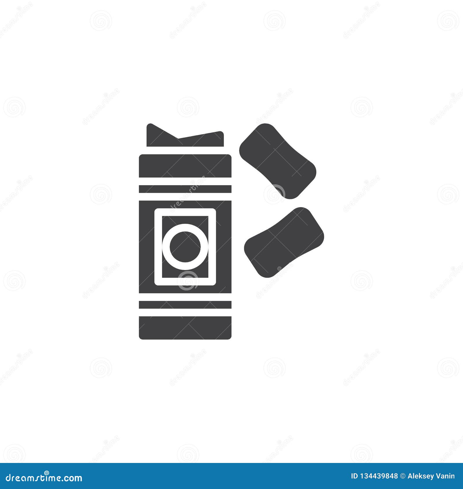 Icono Del Vector Del Chicle Ilustración del Vector - Ilustración de ...