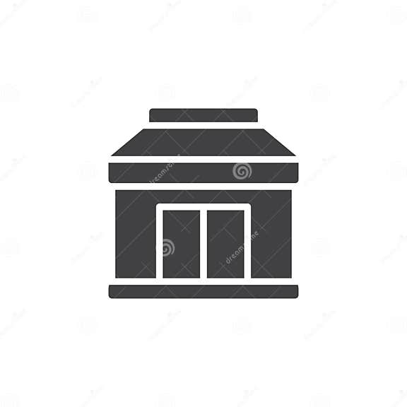 Icono Del Vector Del Colmado Ilustración del Vector - Ilustración de ...