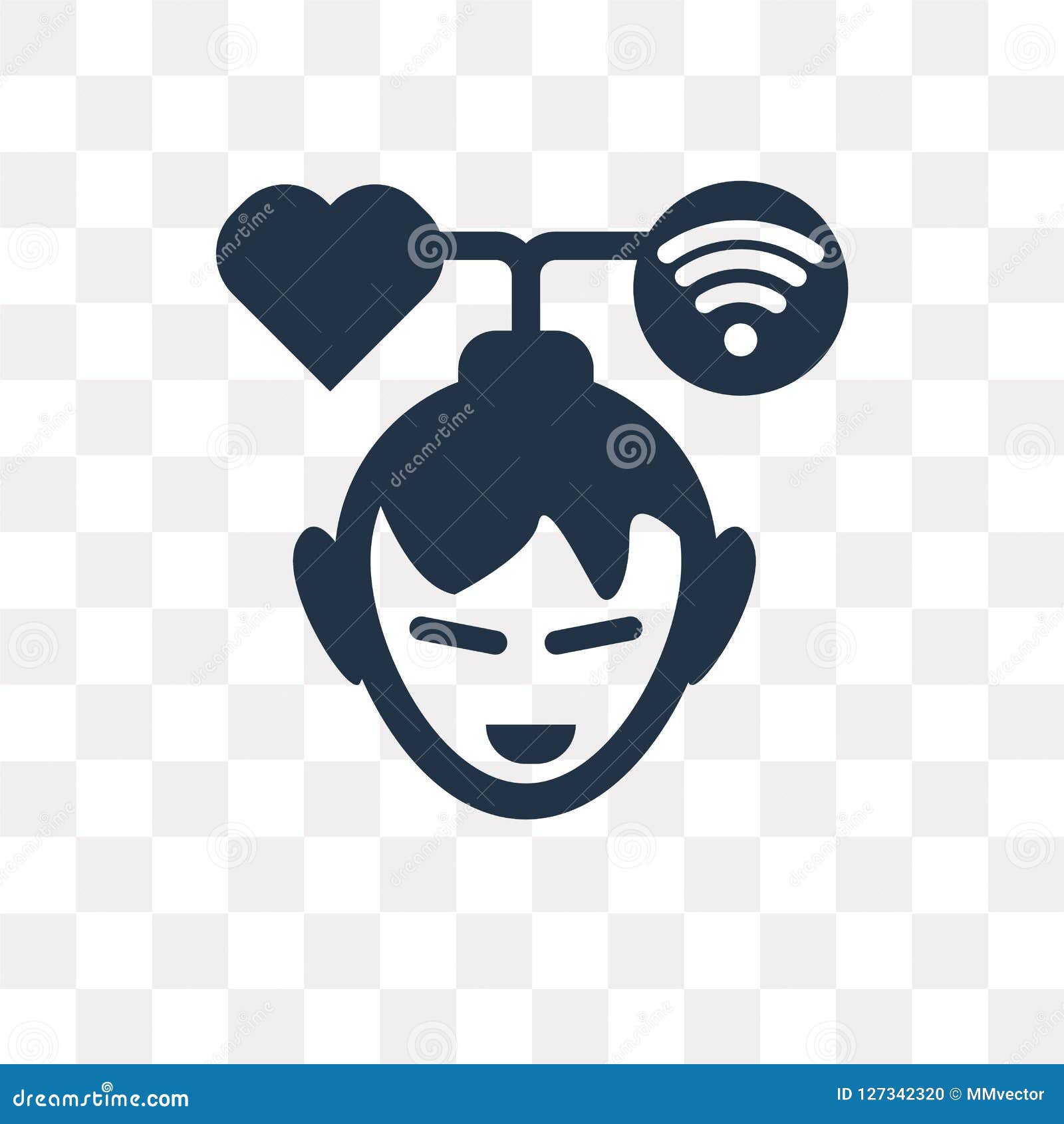 Icono Del Vector De Android Aislado En El Fondo Transparente, Android ...