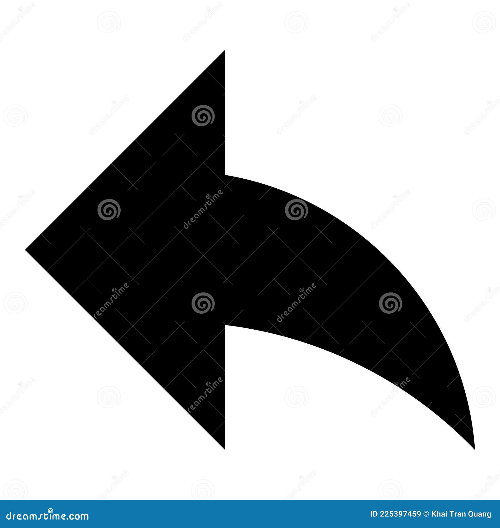 Icono Del Vector De Deshacer. Ilustración del Vector - Ilustración de ...