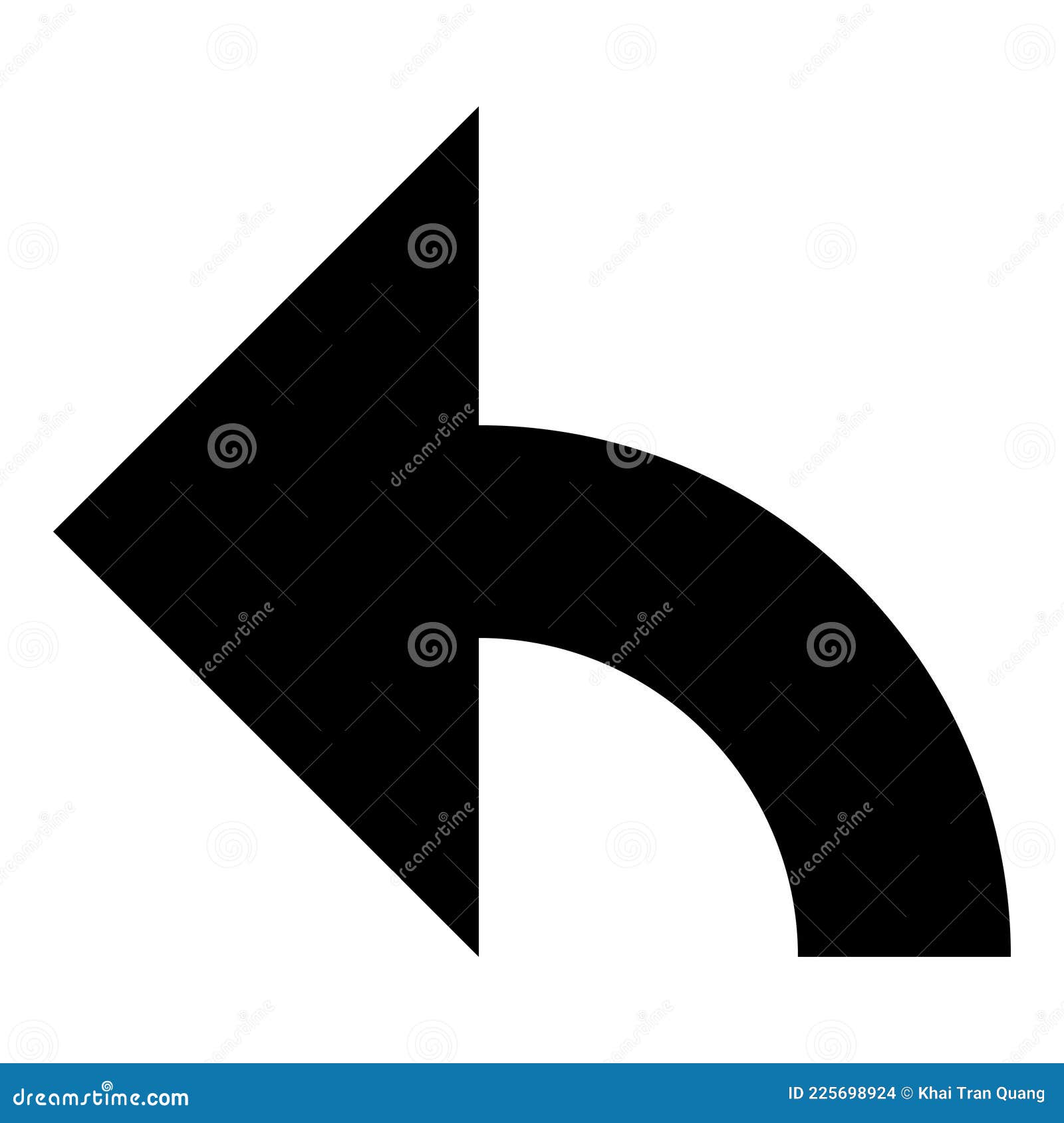 Icono Del Vector De Deshacer. Ilustración del Vector - Ilustración de ...