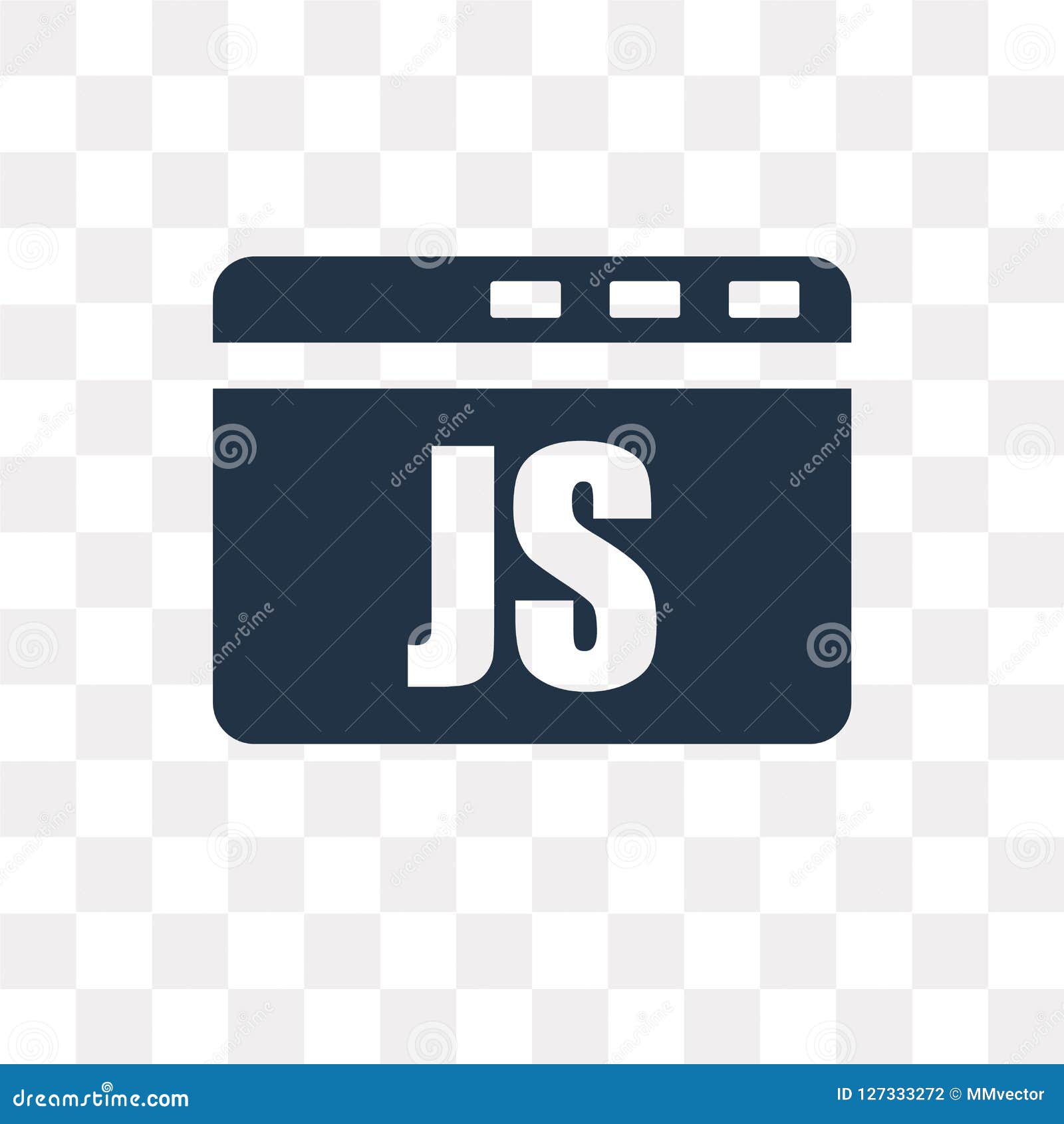 Icono Del Vector De La Escritura De Java Aislado En El Fondo ...