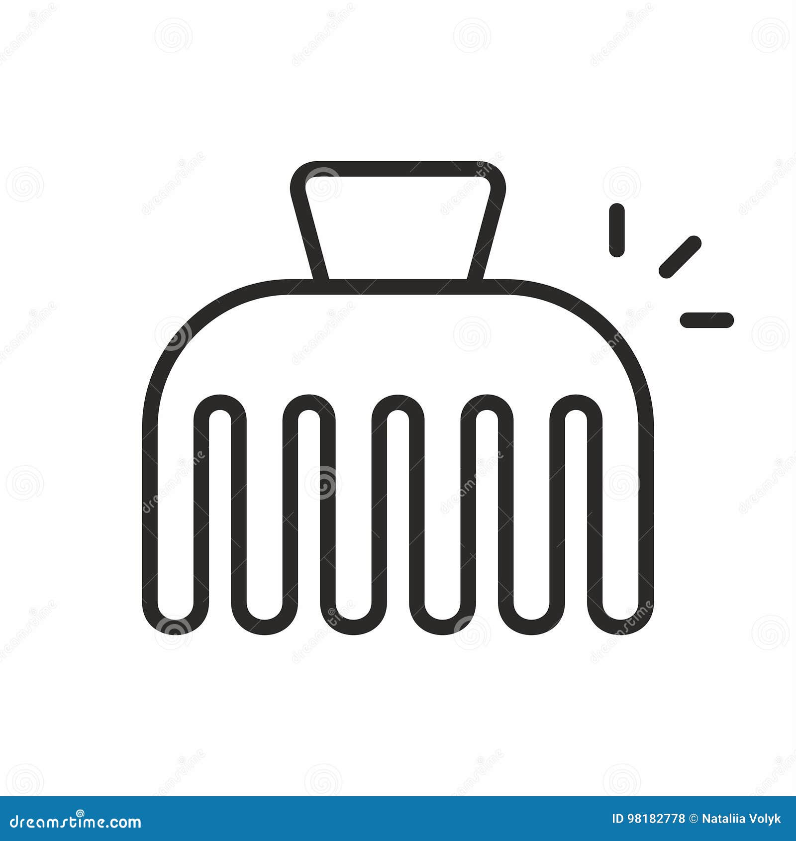 Icono Del Vector De La Horquilla Ilustración del Vector - Ilustración ...