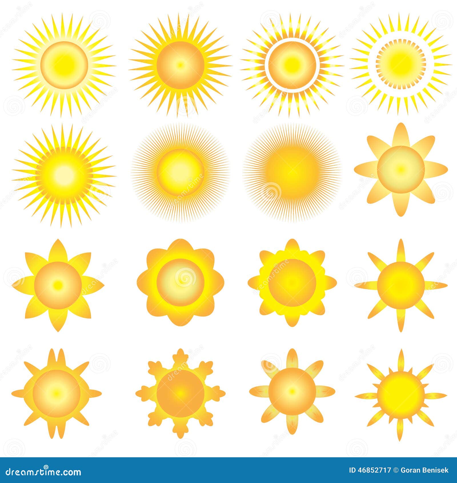 Icono del vector de la sol ilustración del vector. Ilustración de ...