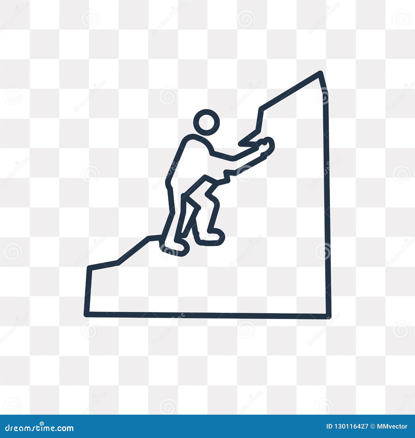 Icono Del Vector De La Subida Aislado En El Fondo Transparente, Cli ...