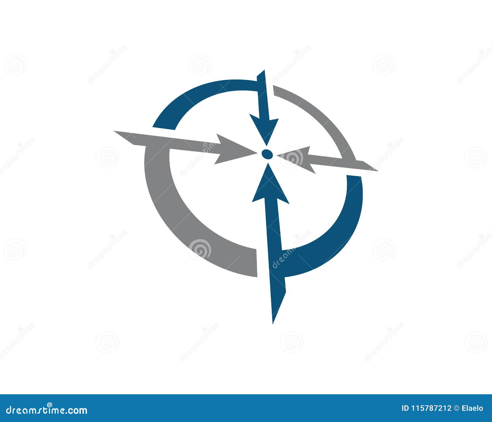 Icono Del Vector De Logo Template Del Foco Ilustración del Vector ...