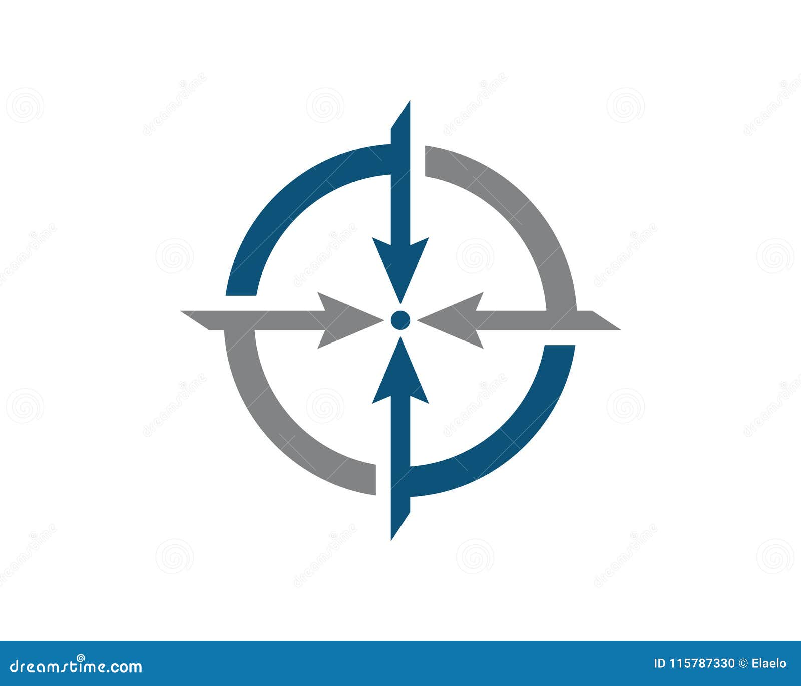 Icono Del Vector De Logo Template Del Foco Ilustración del Vector ...