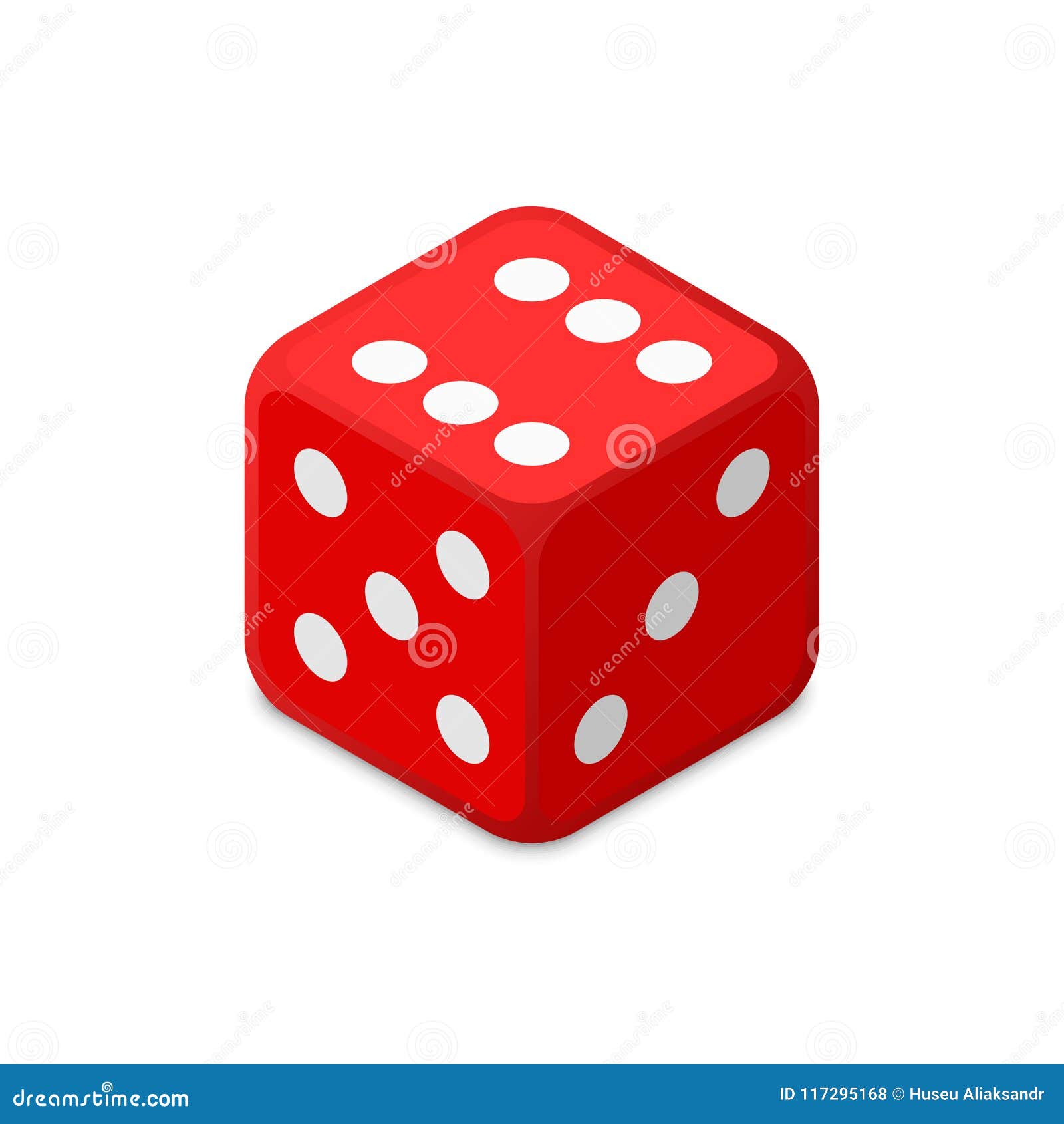 Icono Del Vector De Los Dados Ilustración del Vector - Ilustración de ...