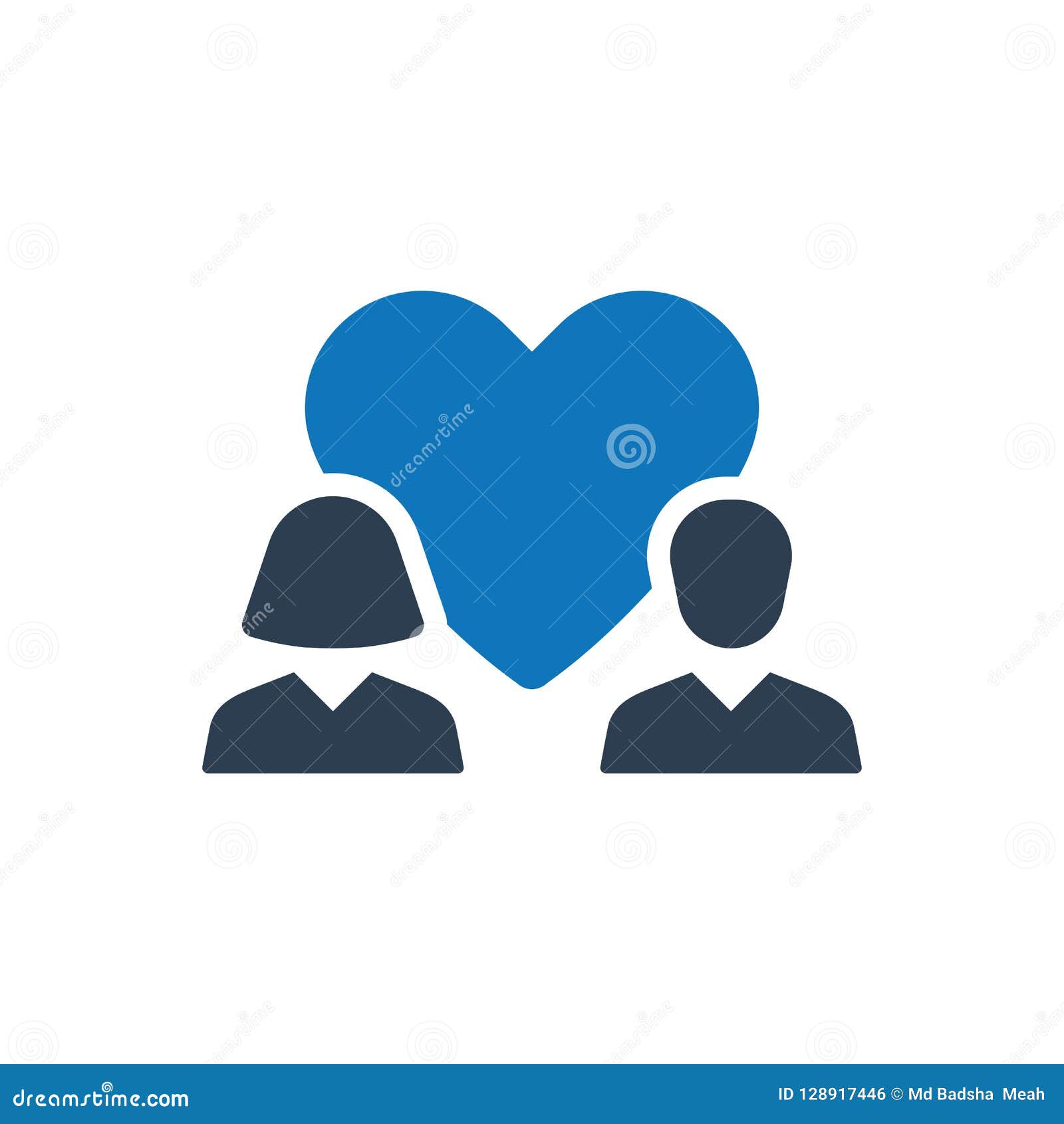 Icono Del Vector De Los Pares Ilustración del Vector - Ilustración de ...