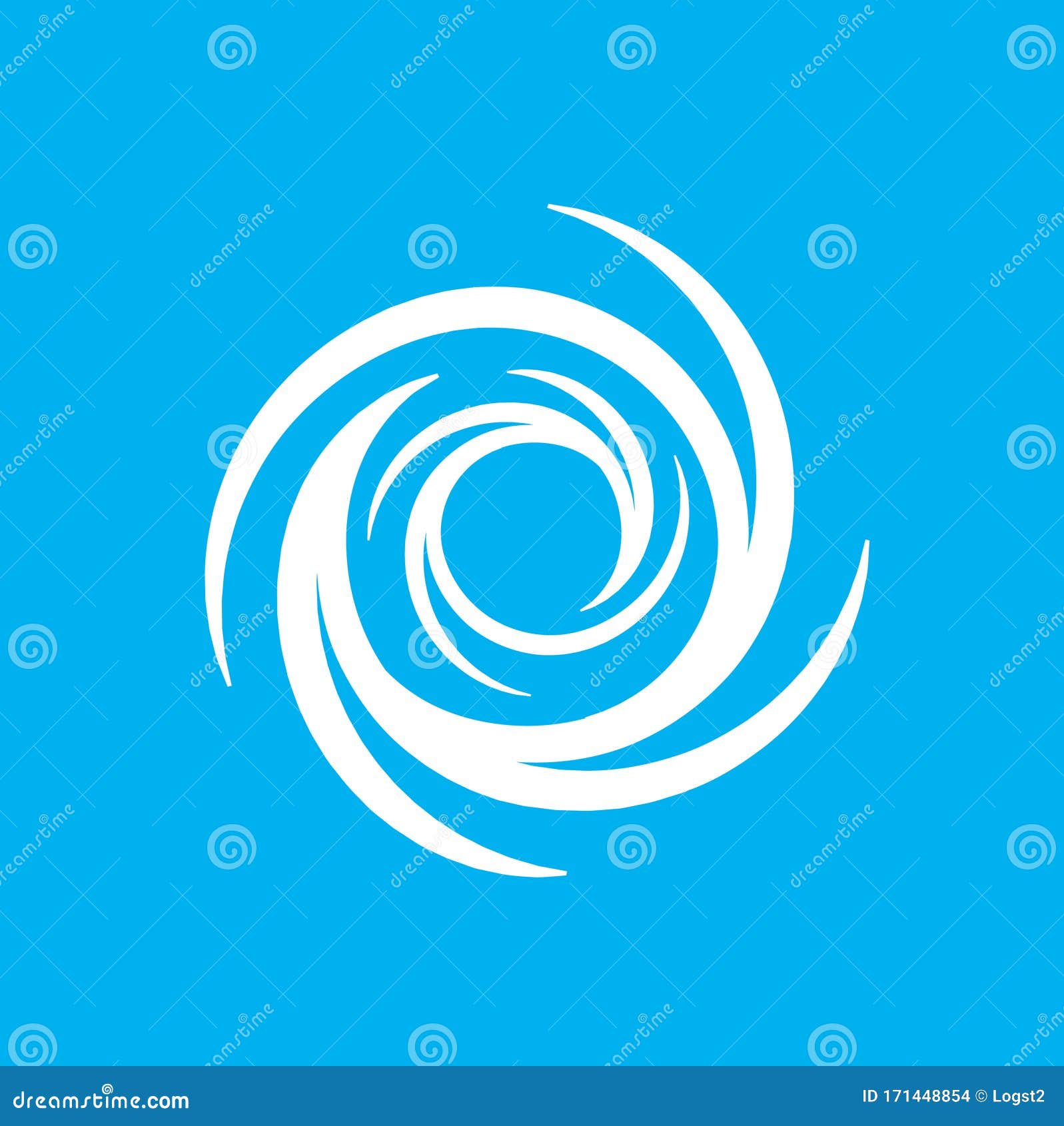 Icono Del Vector De Maelstrom. Logotipo Vectorial De Maelstrom ...