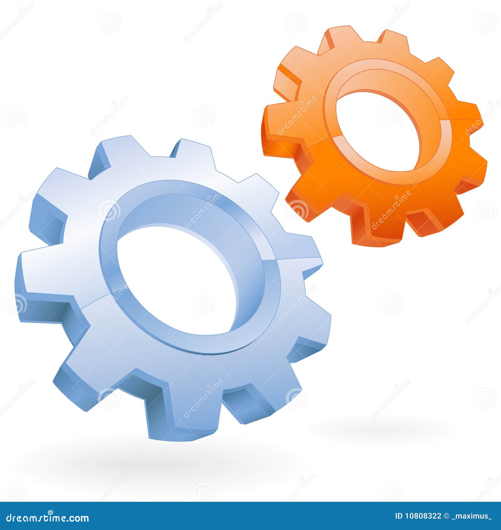 Icono Del Vector Del Engranaje Ilustración del Vector - Ilustración de ...