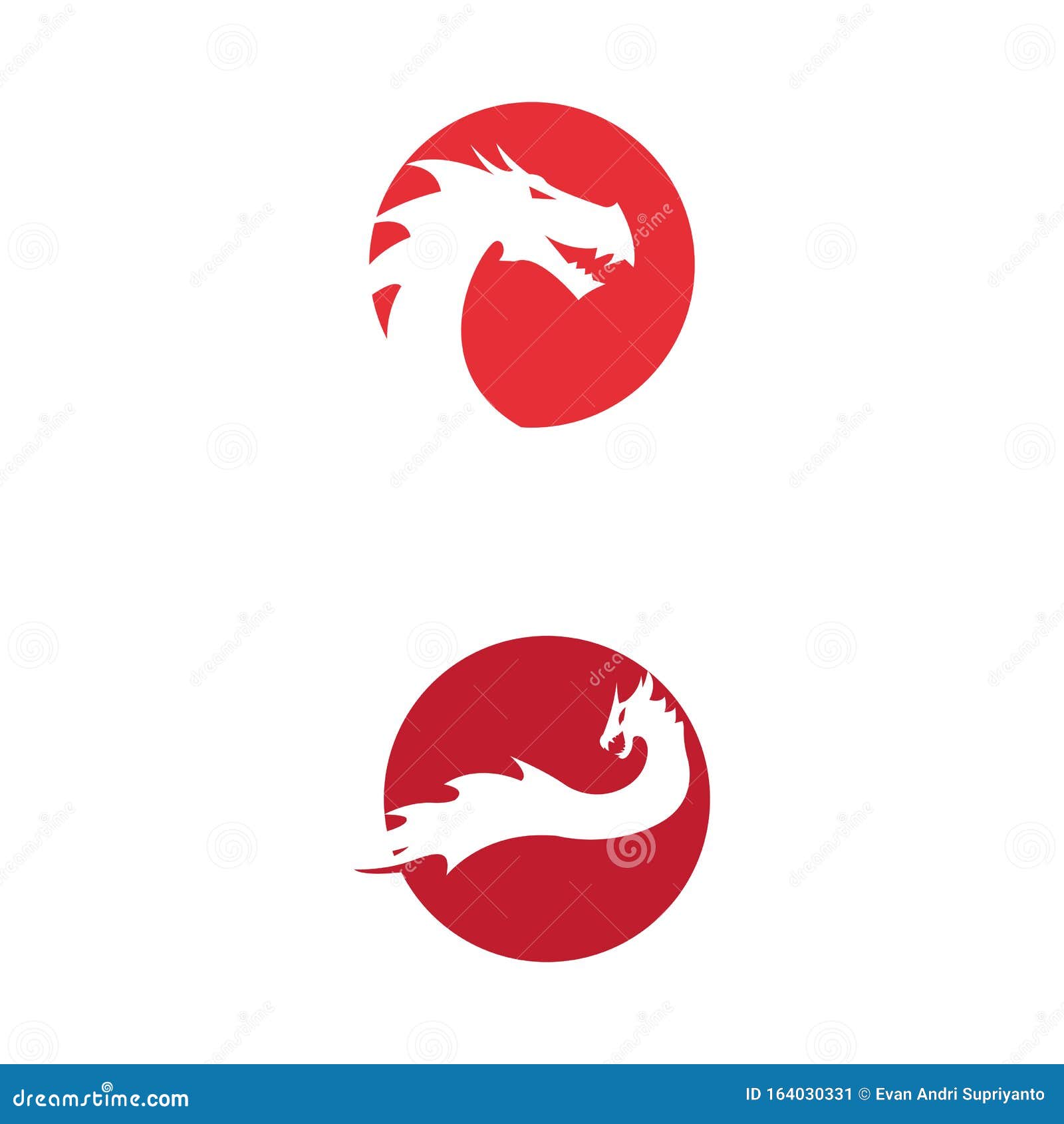 Icono del vector Dragon ilustración del vector. Ilustración de fondo ...