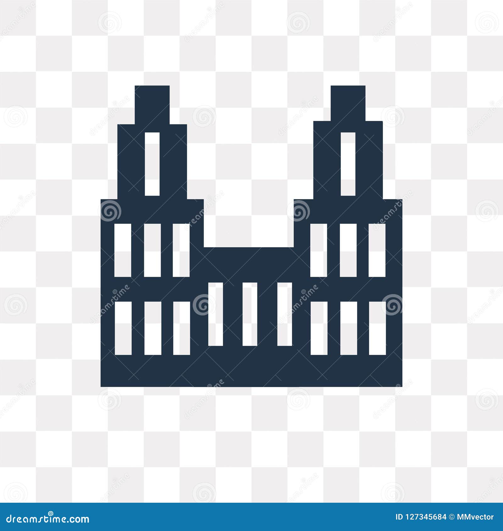 Icono Del Vector Del Edificio Aislado En El Fondo Transparente, Buildin ...