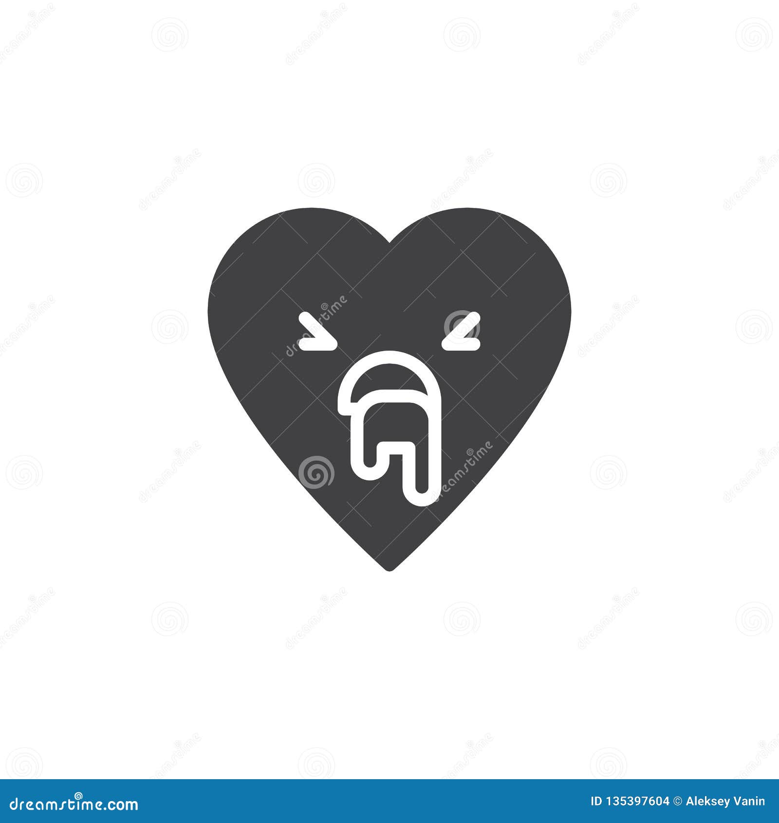 Icono Del Vector Del Emoticon De La Cara El Vomitar Ilustración del ...