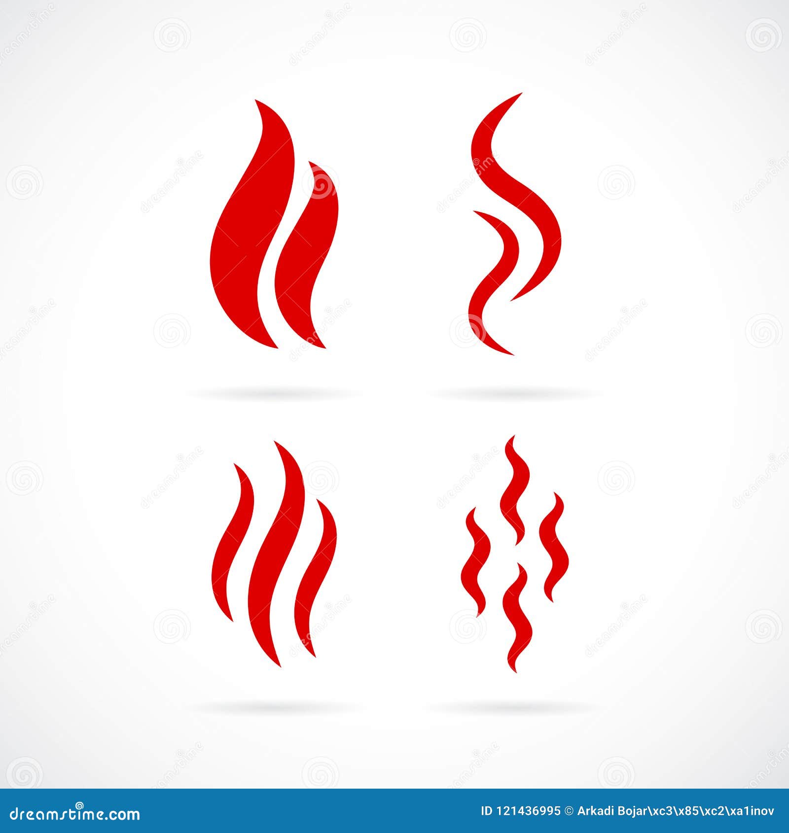 Icono del vector del humo ilustración del vector. Ilustración de ...