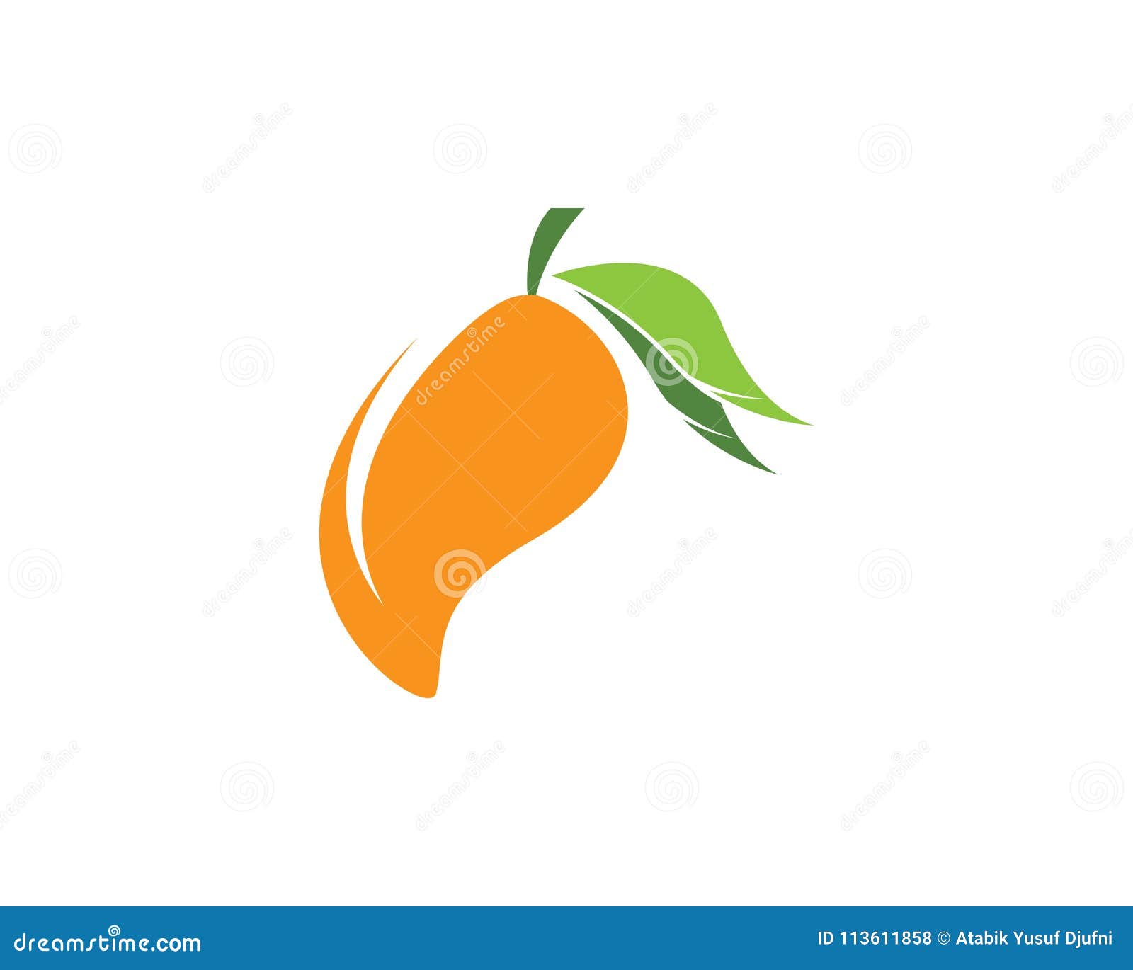 Icono del vector del mango ilustración del vector. Ilustración de ...