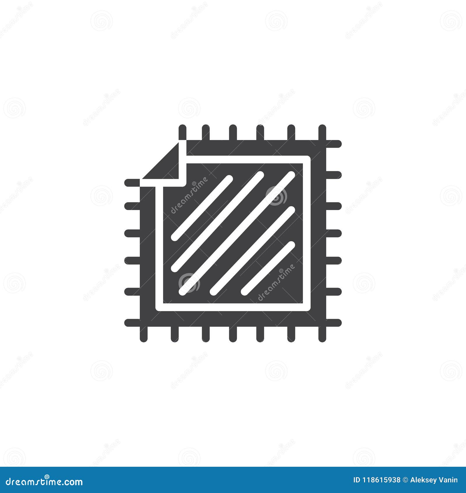 Icono Del Vector Del Mantel Ilustración del Vector - Ilustración de ...