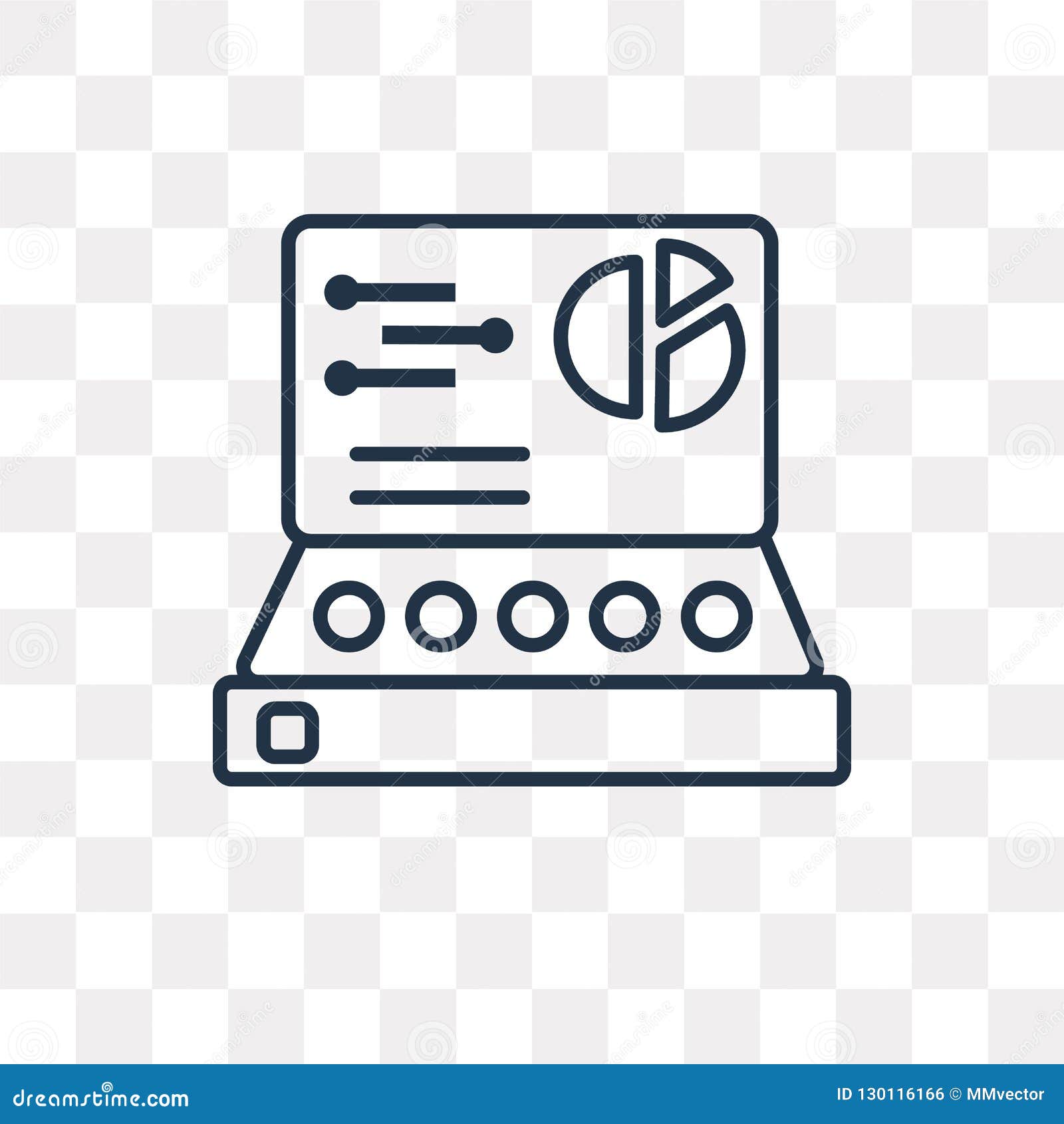 Icono Del Vector Del Panel De Control Aislado En El Fondo Transparente ...