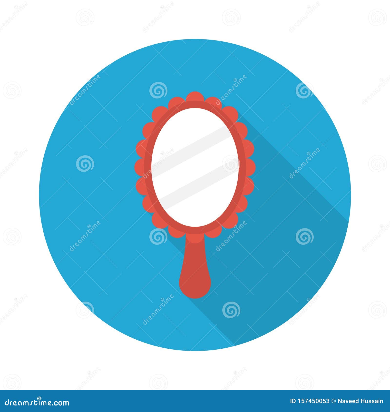 Icono Del Vector Plano Reflejar Ilustración del Vector - Ilustración de ...