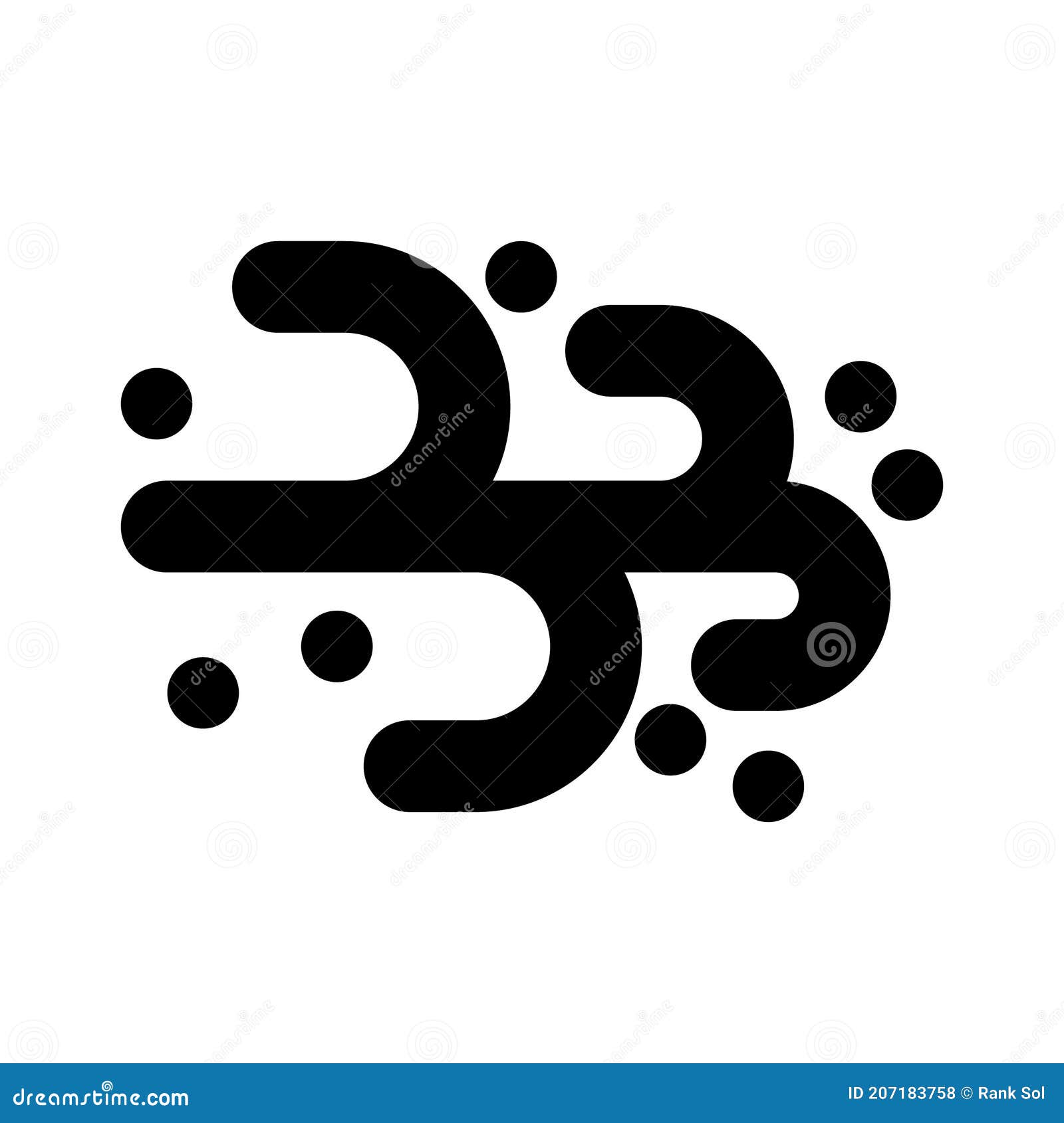 Icono Del Vector Totalmente Editable Del Viento Del Aire Ilustración ...