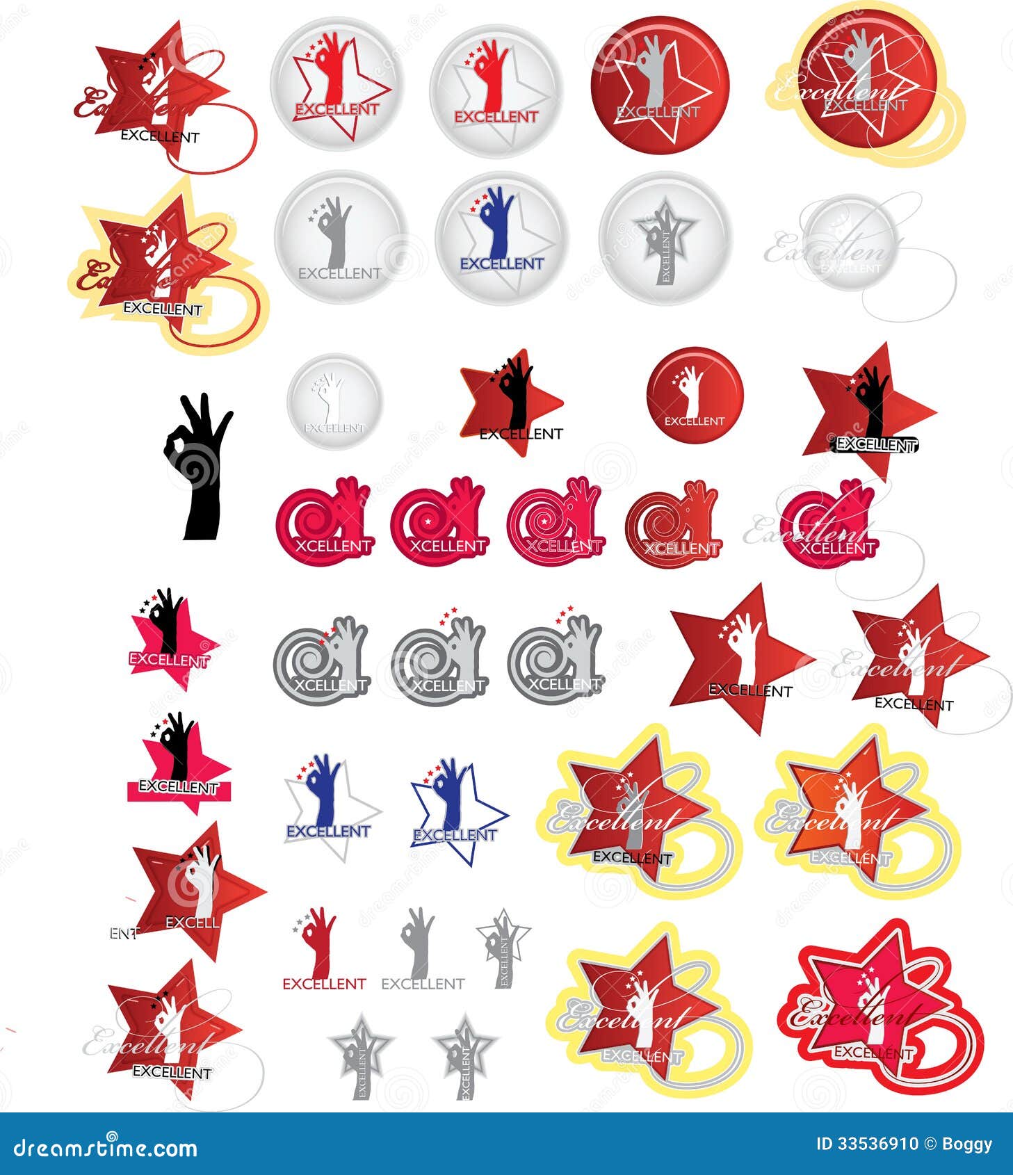 Icono excelente ilustración del vector. Ilustración de aprobado - 33536910