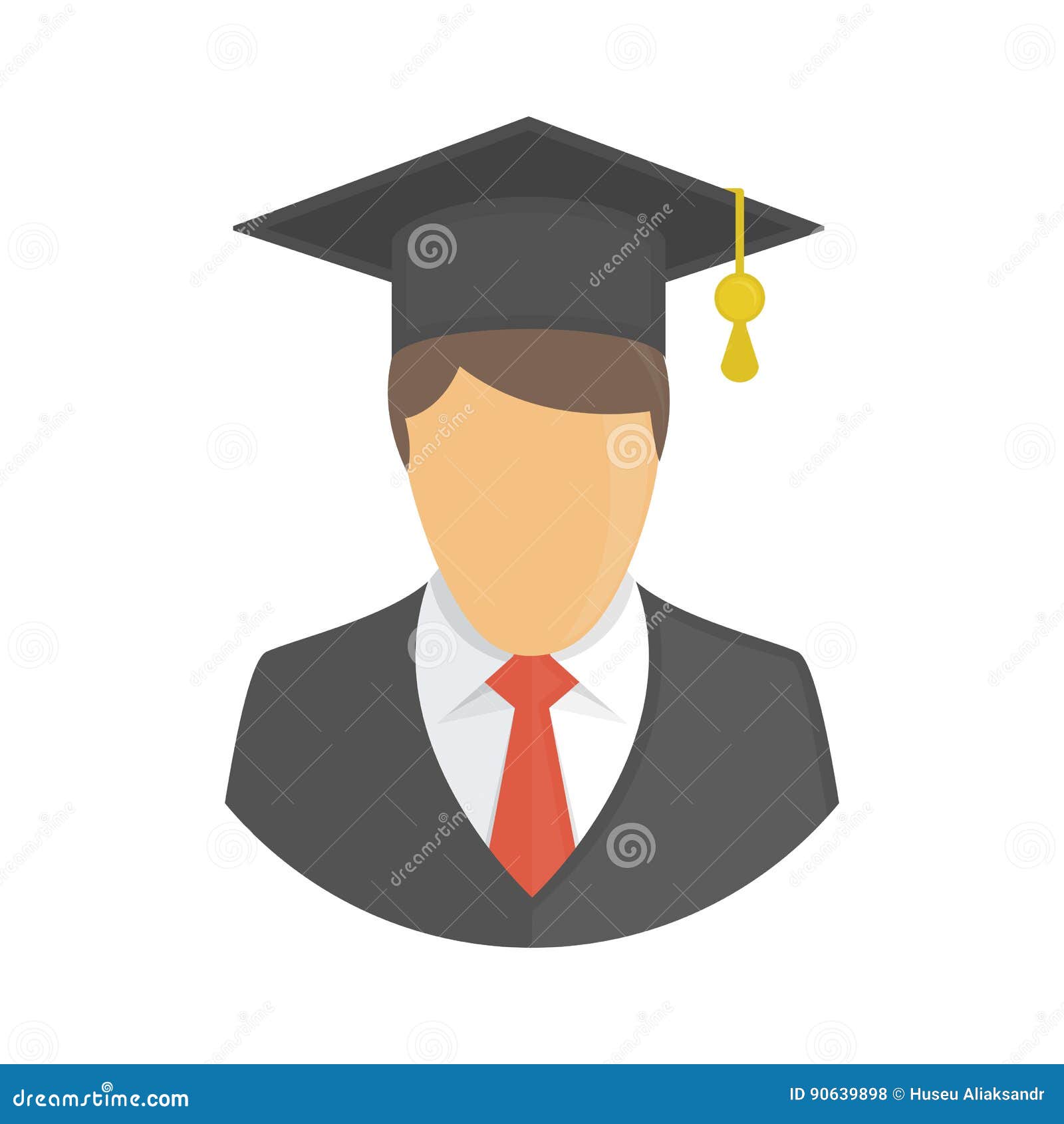 Icono graduado del vector ilustración del vector. Ilustración de plano ...