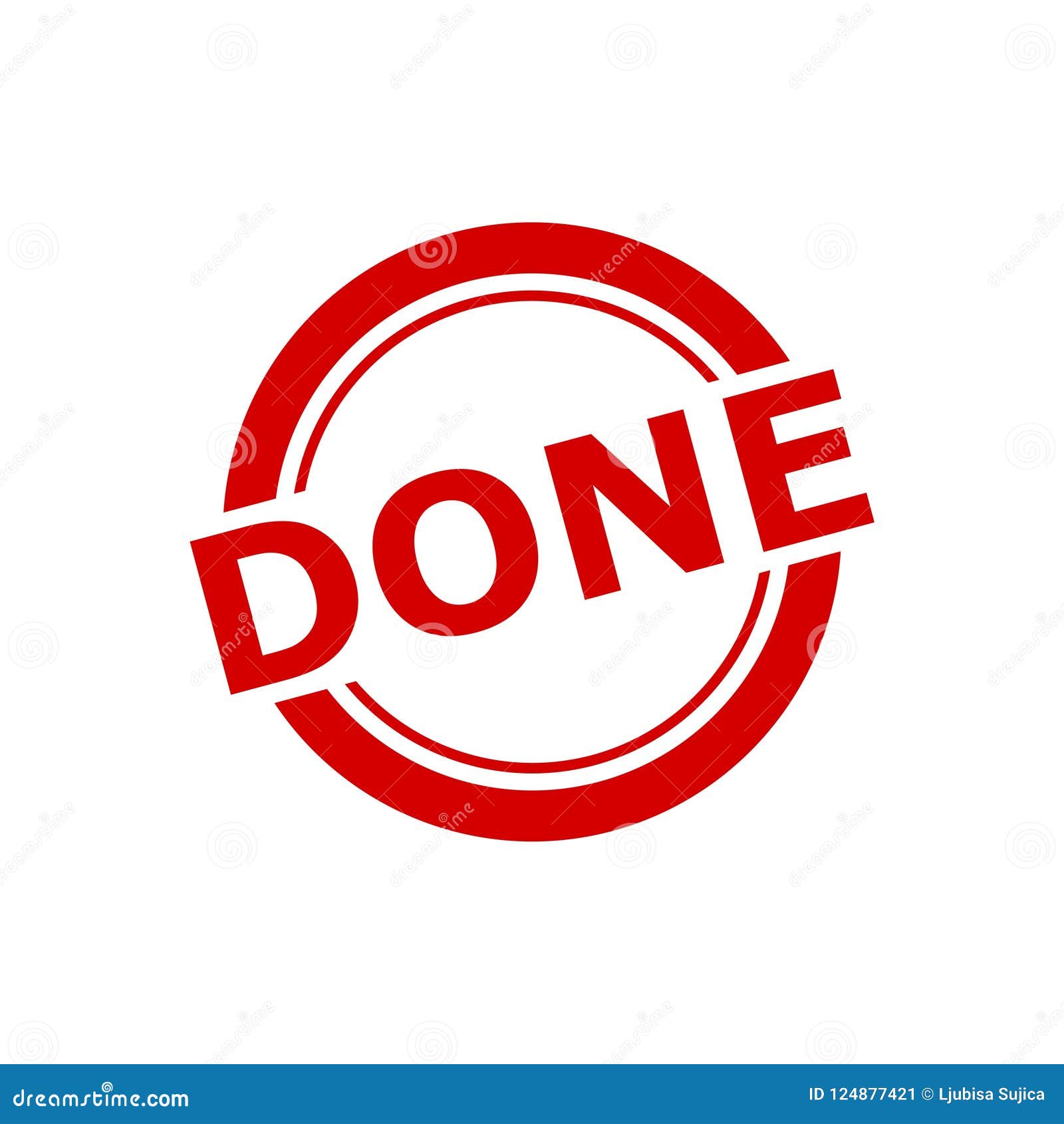 Icono Hecho Del Sello, Vector Simple Ilustración del Vector ...