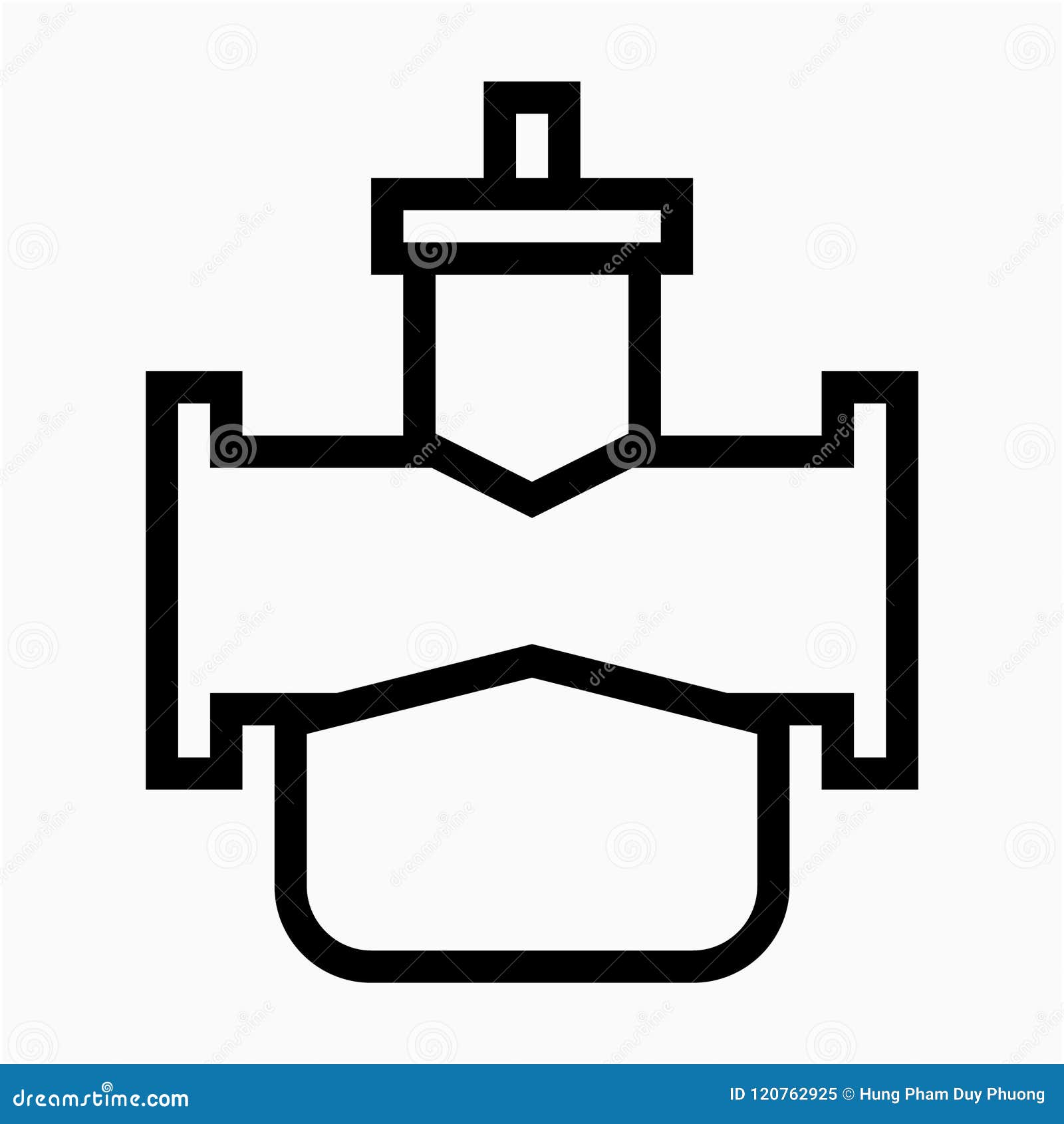 Icono Hermoso Del Vector Del Carburador Del Esquema Ilustración del ...