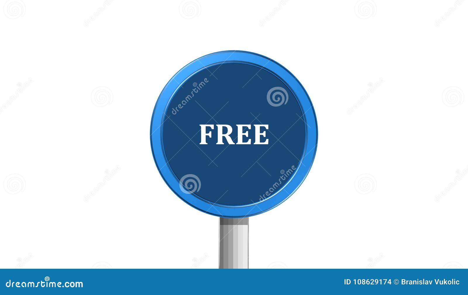 Icono Libre, Muestra, 3D Ejemplo, El Mejor Icono Stock de ilustración ...