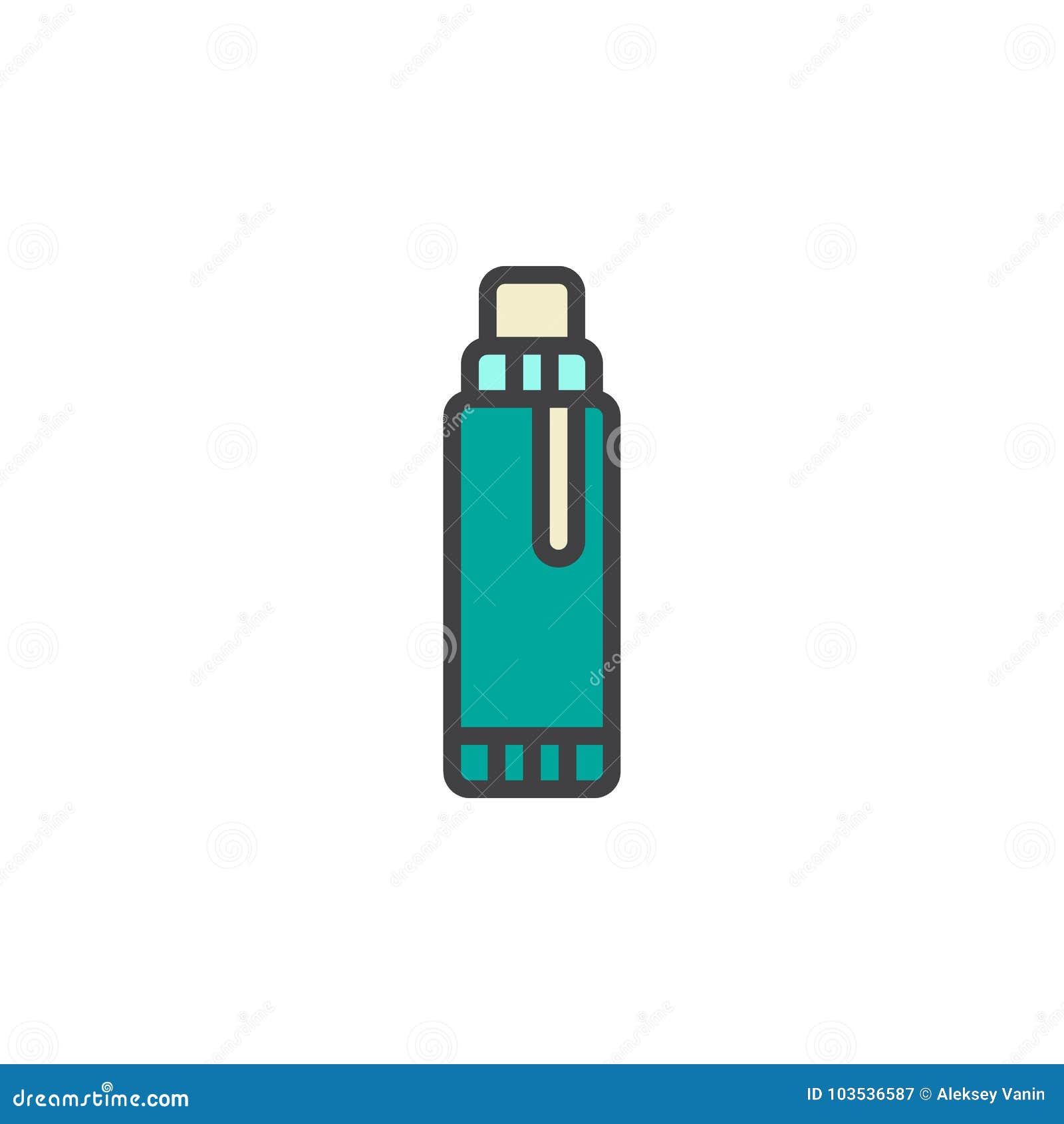 Icono Llenado Palillo Del Esquema Del Pegamento Ilustración del Vector ... Icono Llenado Palillo Del Esquema Del Pegamento Ilustración del Vector ...
