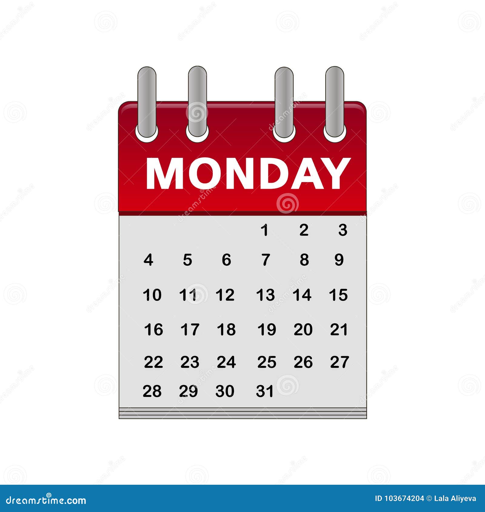 Lunes Ilustraciones Stock, Vectores, Y Clipart – (22,144 Ilustraciones ...