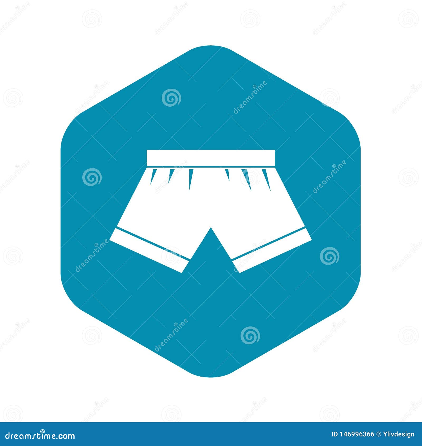 Icono Masculino De La Ropa Interior, Estilo Simple Ilustración del ...